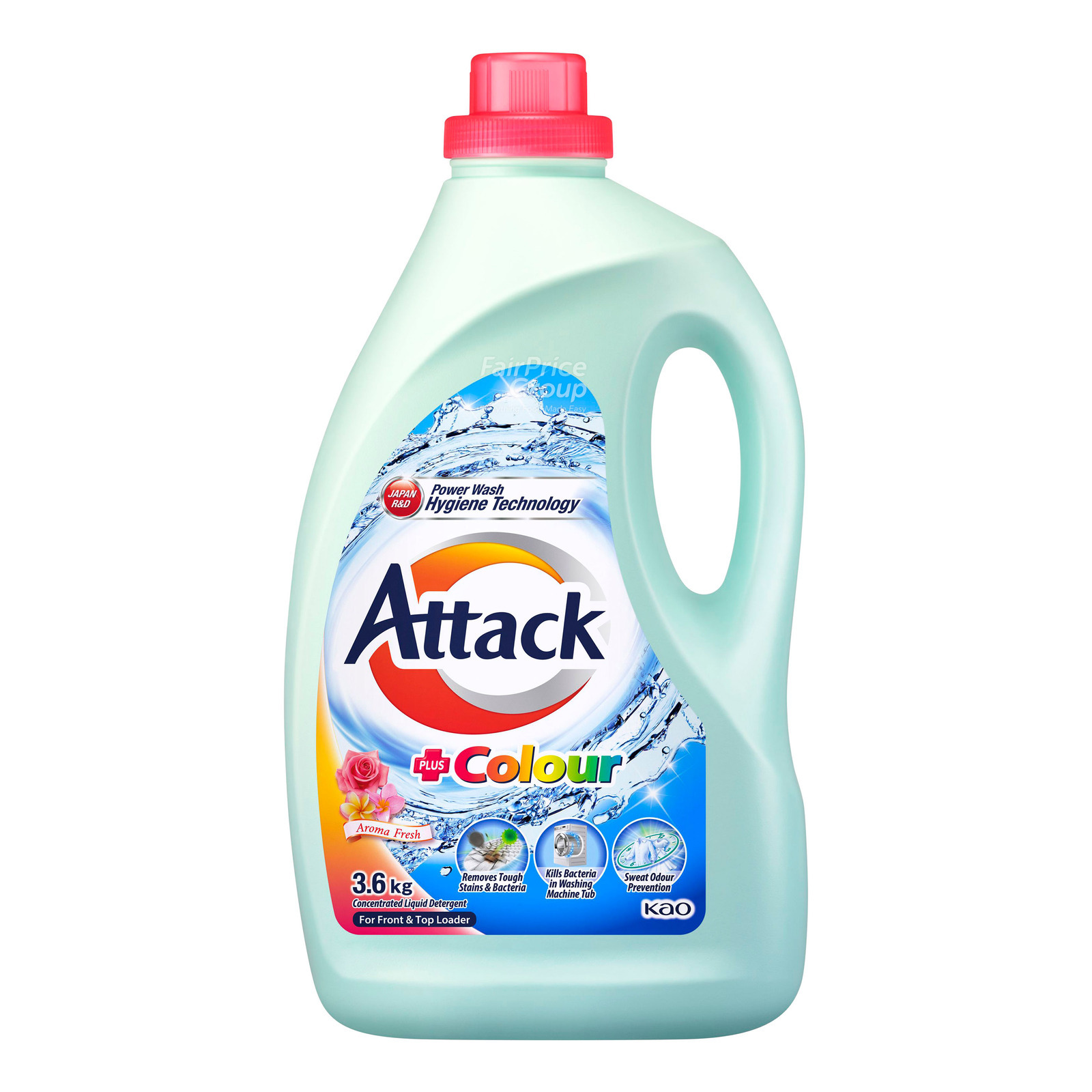 Attack Liquid Detergent - Plus Colour (Aroma Fresh) | NTUC FairPrice