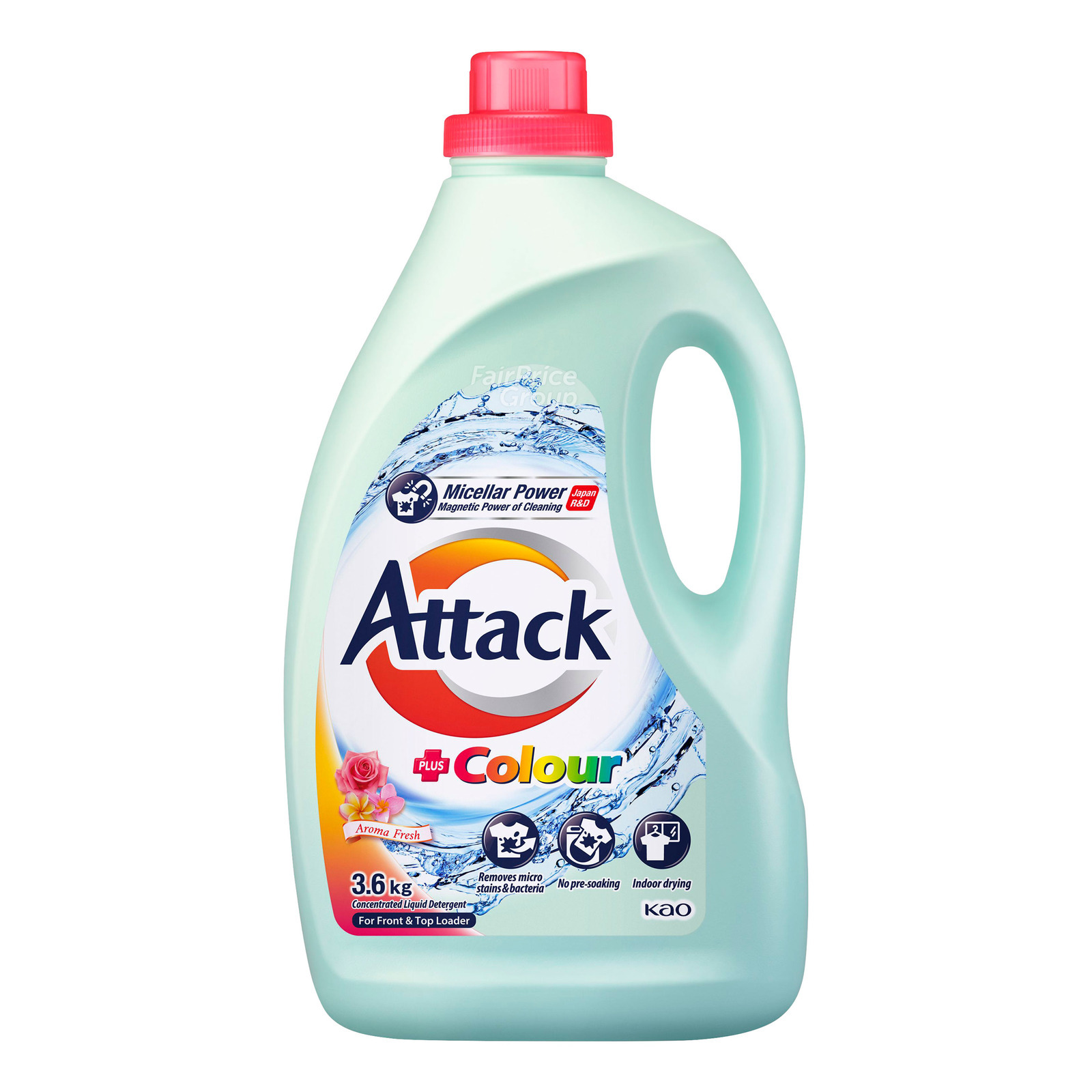 Attack Liquid Detergent - Plus Colour (Aroma Fresh) | NTUC FairPrice
