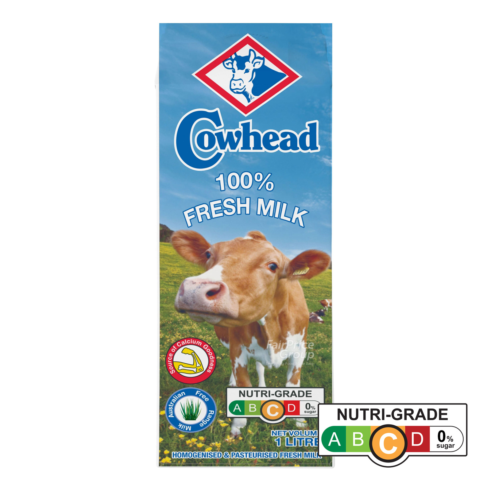 Cowhead 100% Fresh Milk | NTUC FairPrice