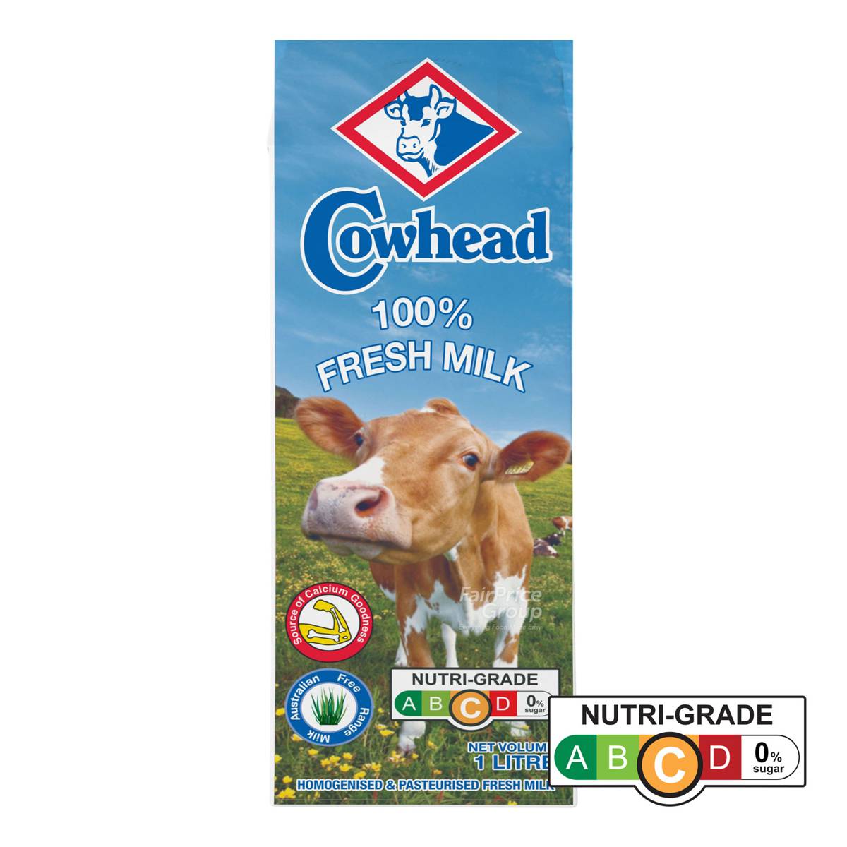 Cowhead 100% Fresh Milk | NTUC FairPrice