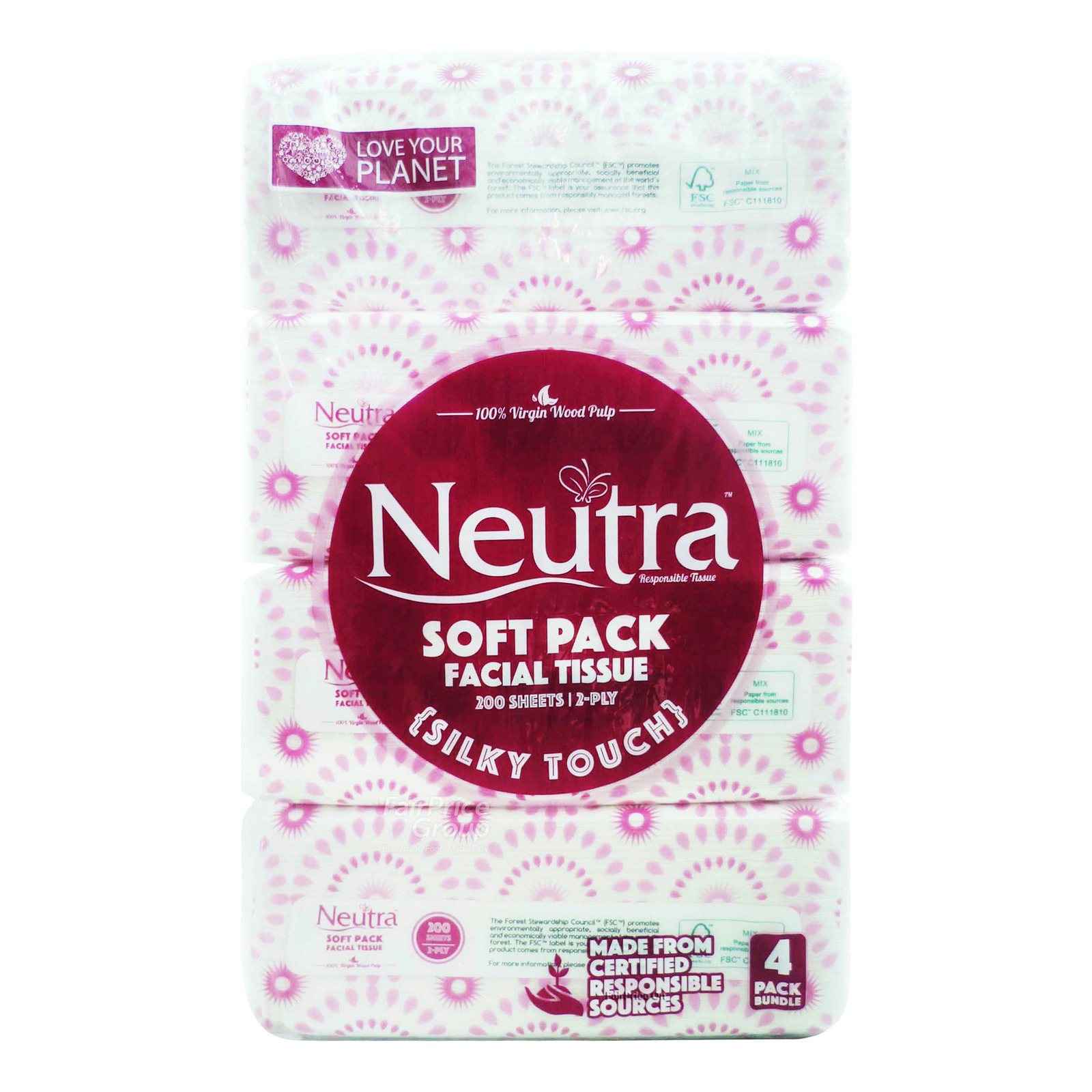 Neutra Soft Pack Tissues - Silky Touch (2ply) | NTUC FairPrice