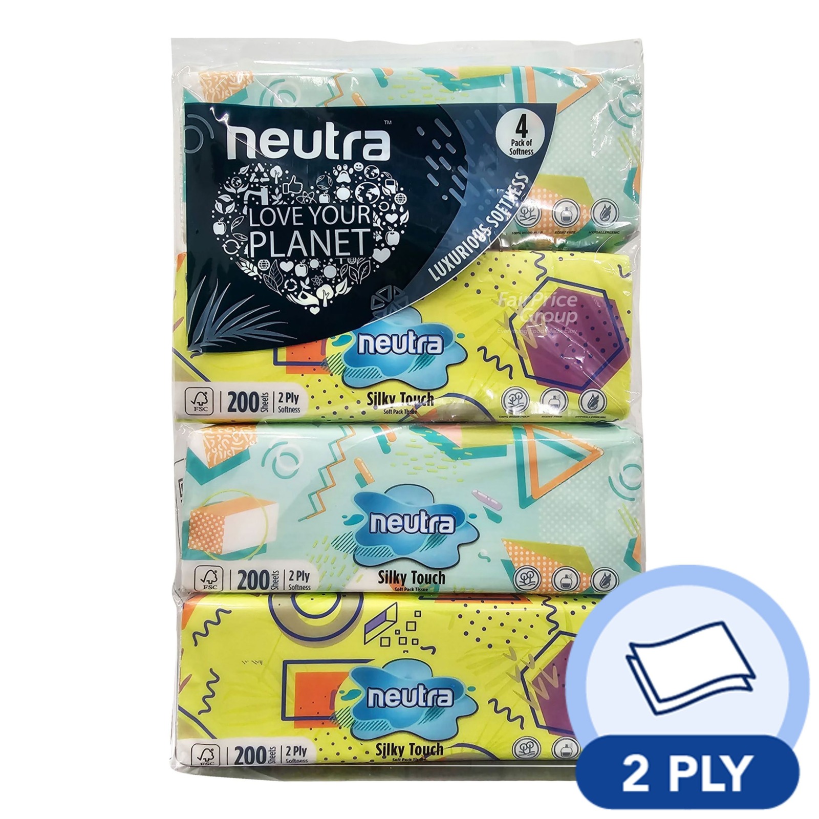 Neutra Soft Pack Tissues - Silky Touch (2ply) | NTUC FairPrice