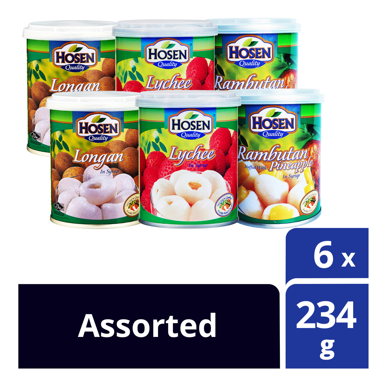 Hosen Fruits in Syrup - Assorted | NTUC FairPrice