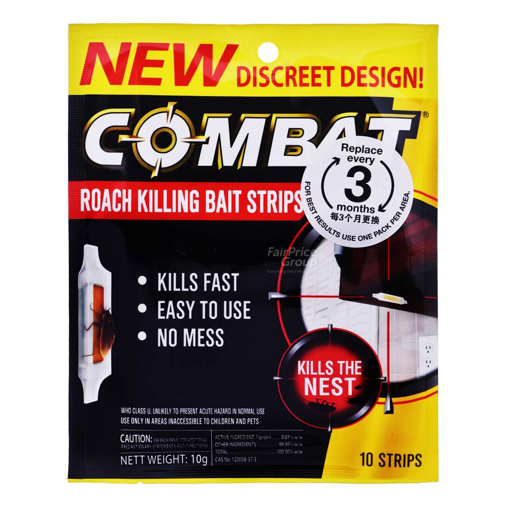 Combat Insect Bait Strips - Cockroach Killer | NTUC FairPrice