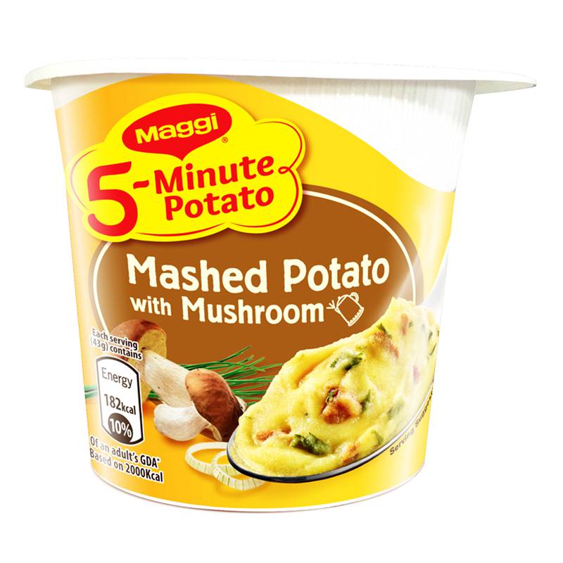 Maggi 5-Minute Instant Mashed Potato - Mushroom | NTUC FairPrice