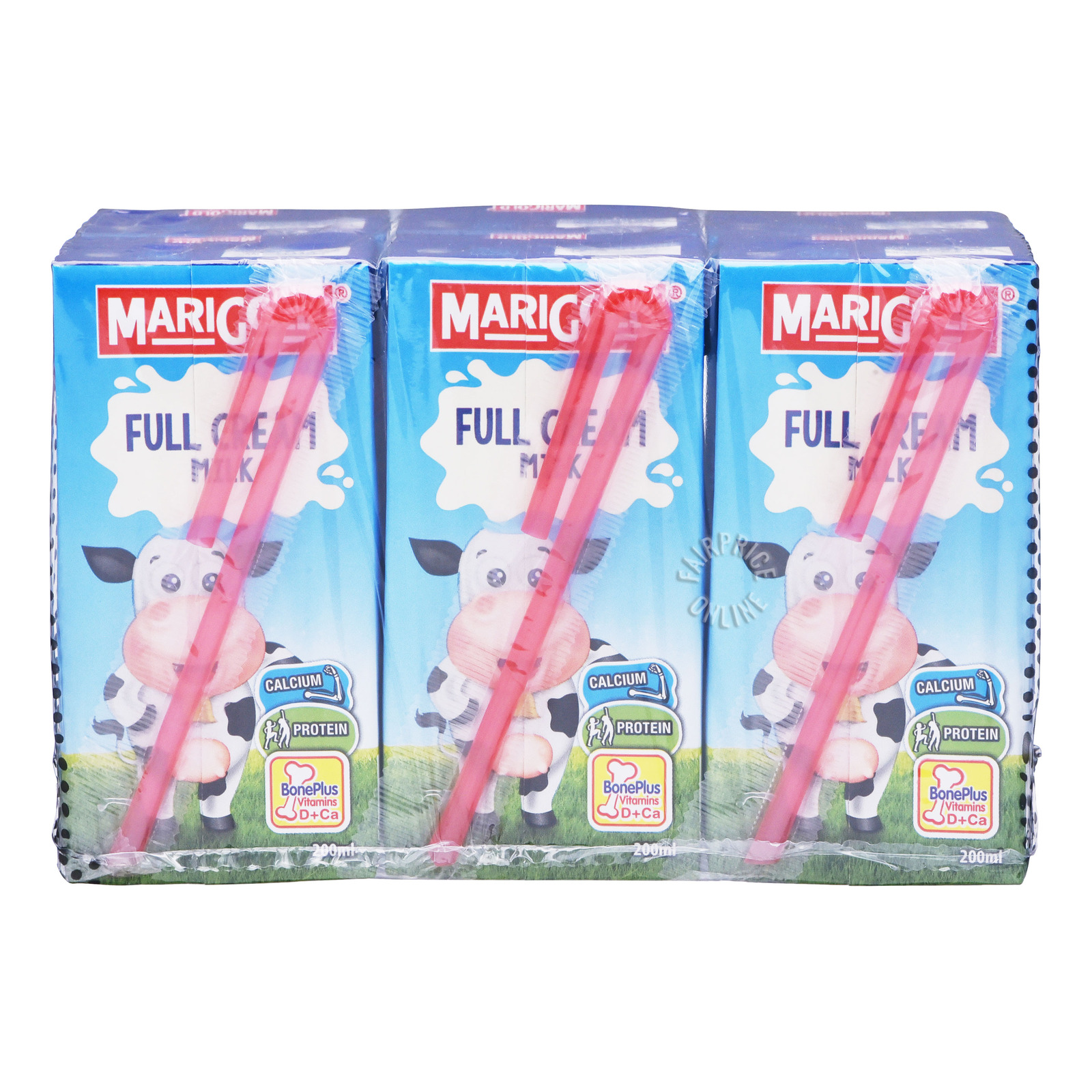 Marigold UHT Packet Milk - Full Cream | NTUC FairPrice