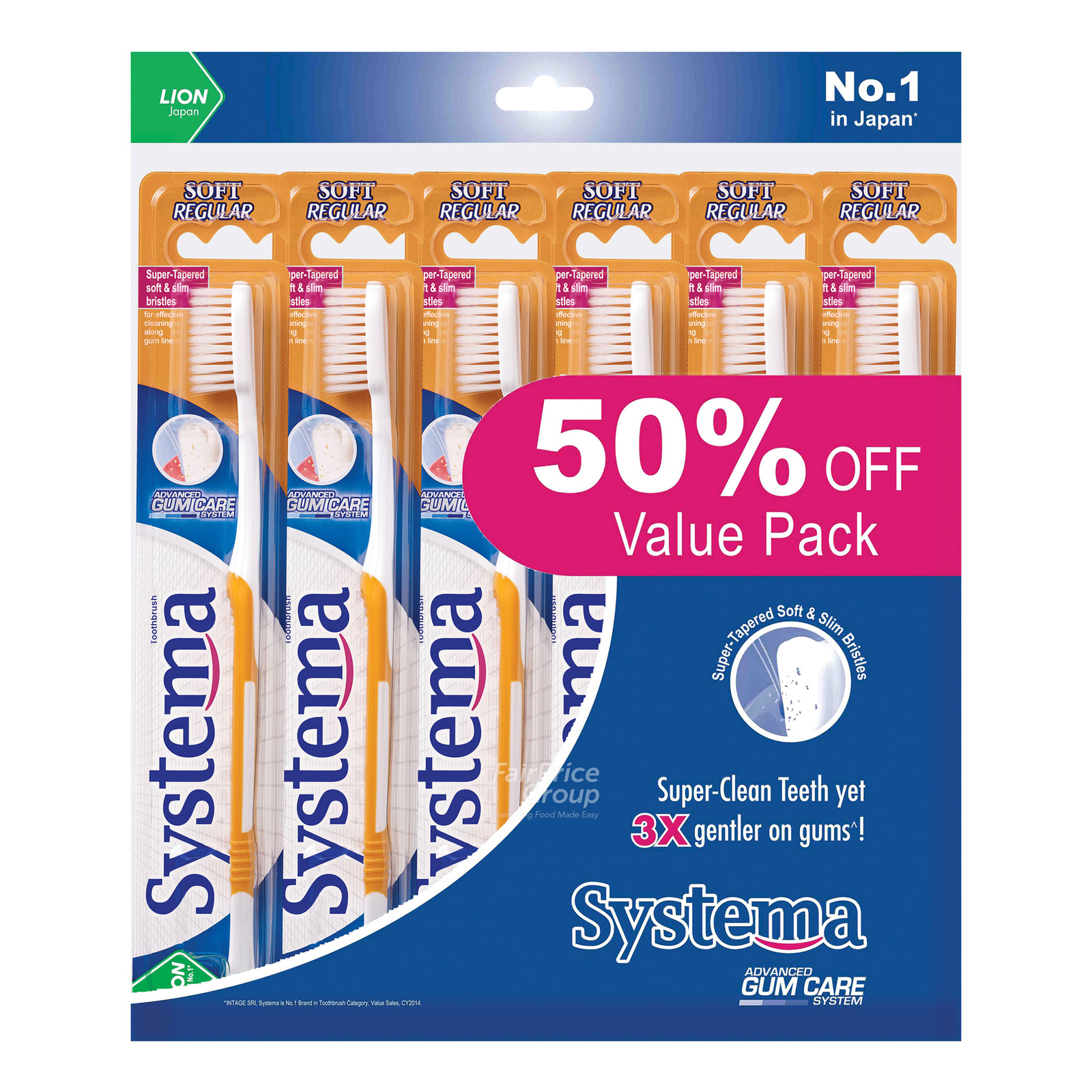 Systema Gum Care Toothbrush - Regular (Soft) | NTUC FairPrice