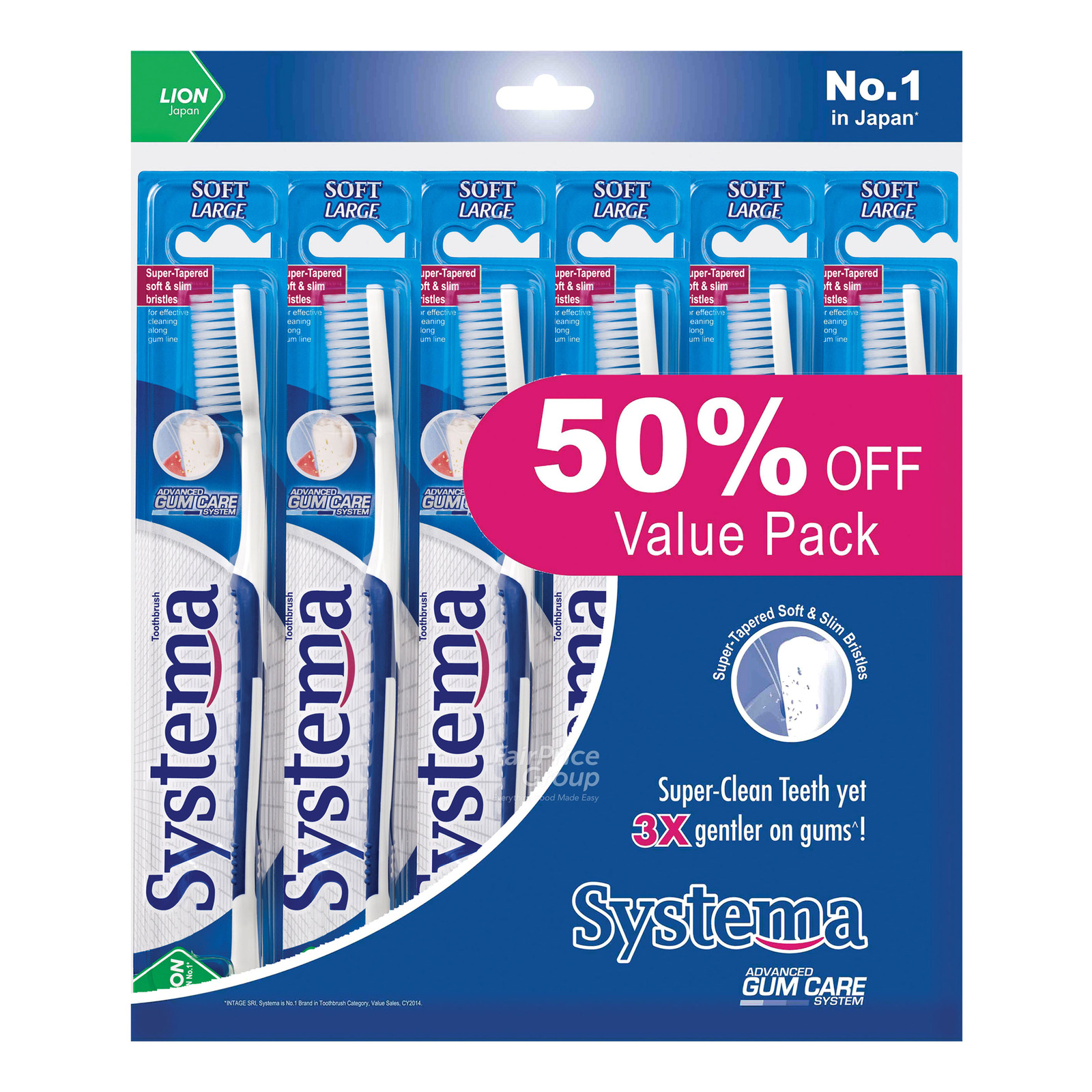 Systema Gum Care Toothbrush - Large (Soft) | NTUC FairPrice
