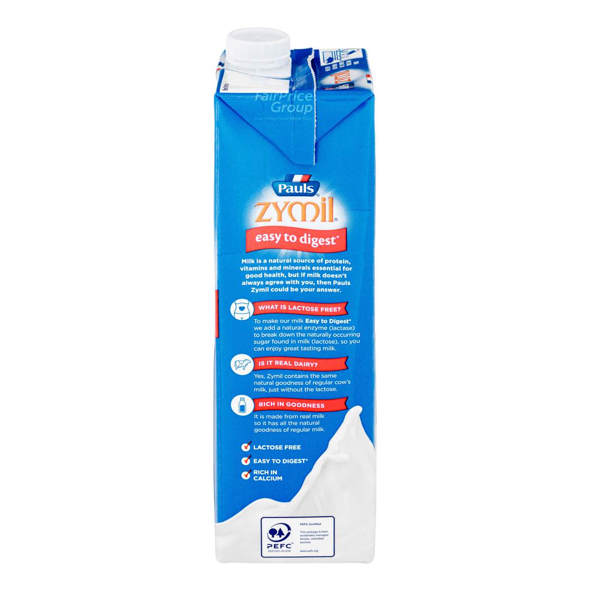 Paul's Zymil UHT Milk - Full Cream | NTUC FairPrice
