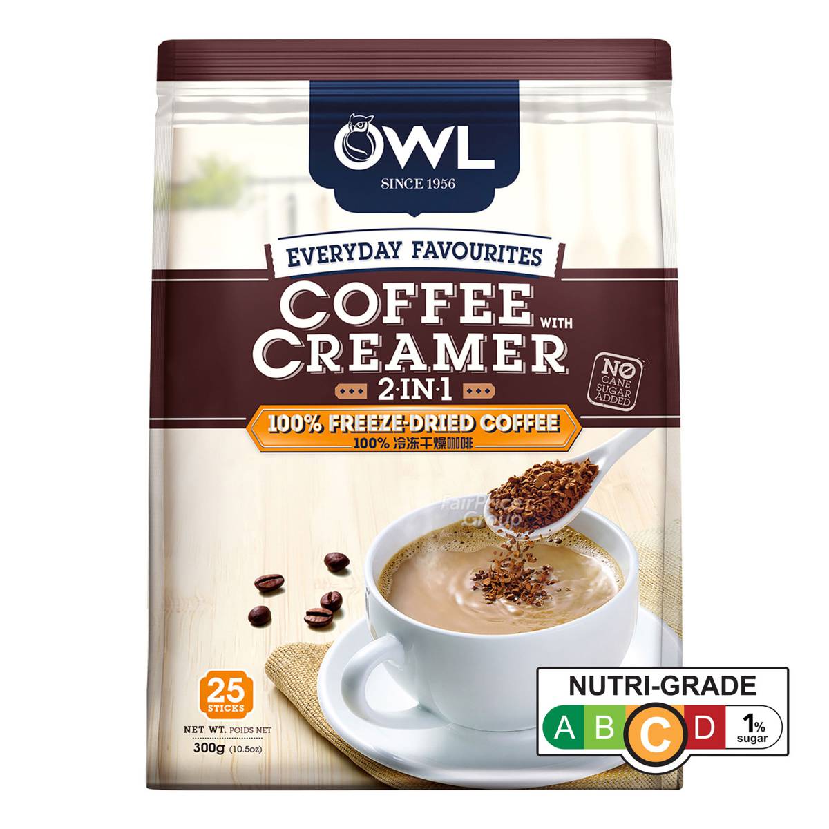 Owl 2 in 1 Instant Coffee with Creamer | NTUC FairPrice
