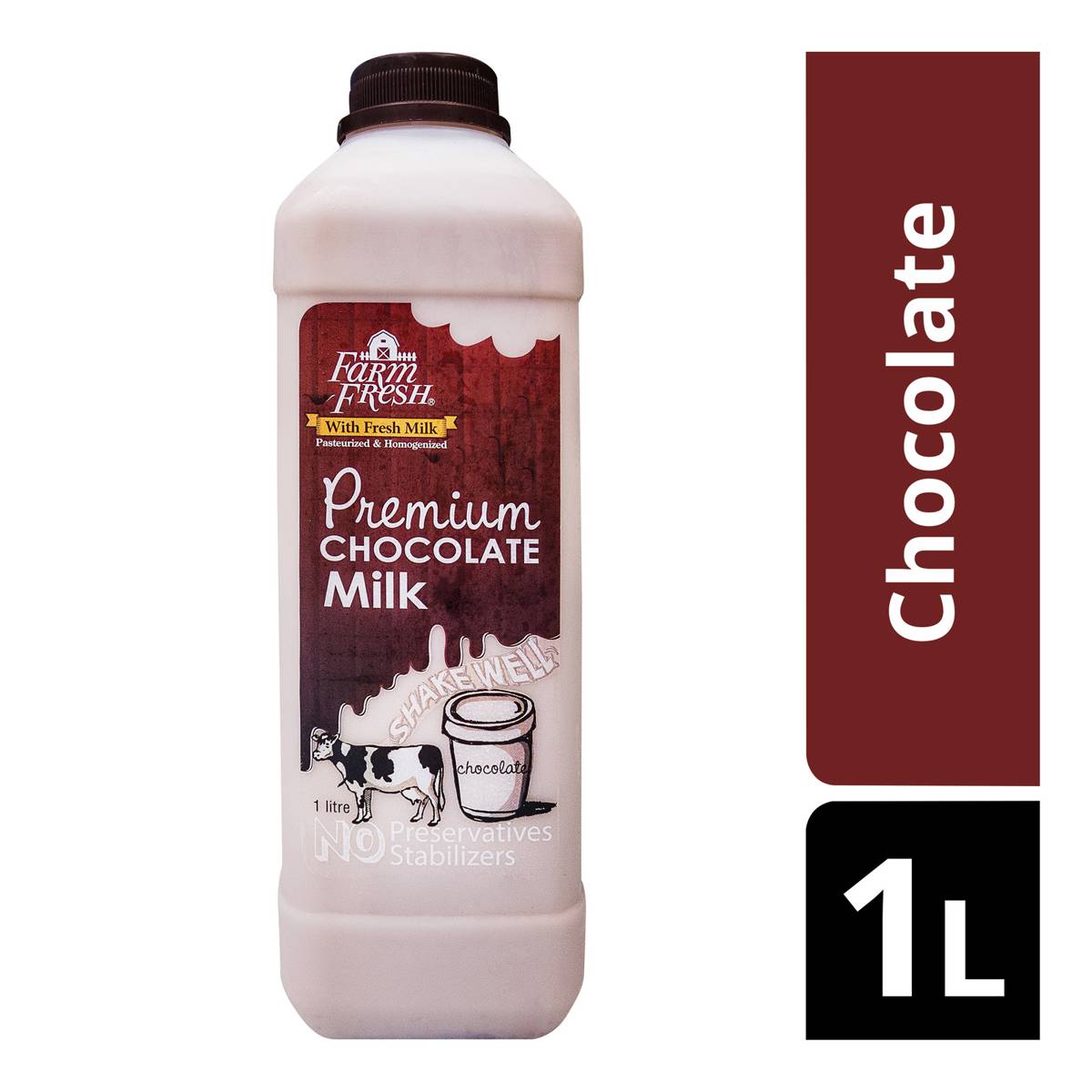 Farm Fresh Premium Fresh Milk - Chocolate | NTUC FairPrice