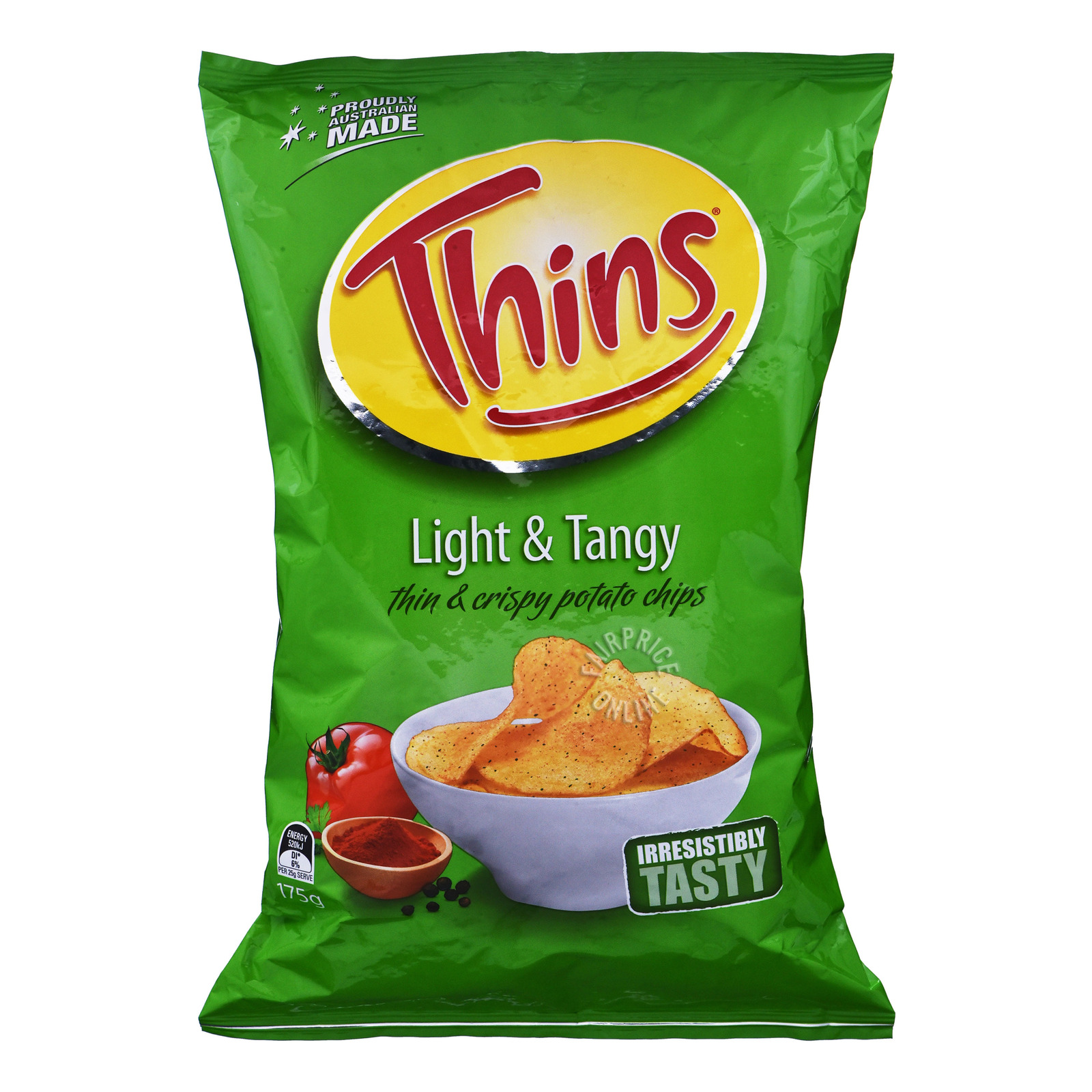 Thins Potato Chips - Light & Tangy | NTUC FairPrice