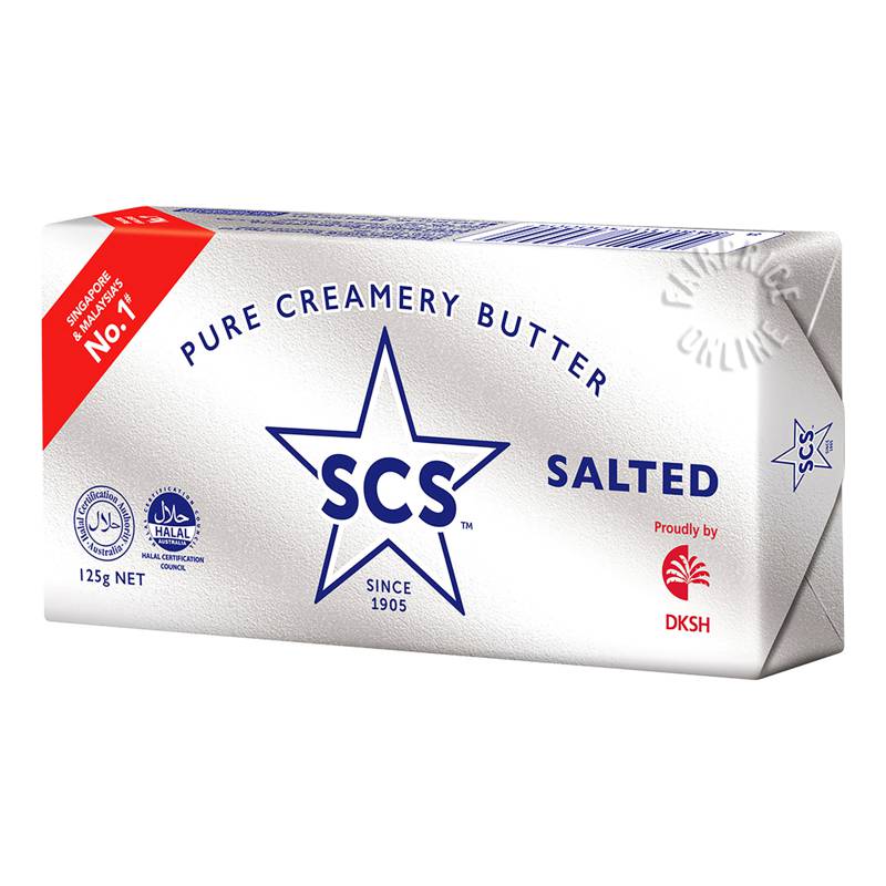 SCS Pure Creamery Butter Block - Salted | NTUC FairPrice