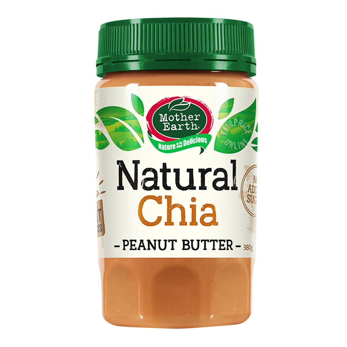 Mother Earth Natural Peanut Butter - Chia Seeds | NTUC FairPrice