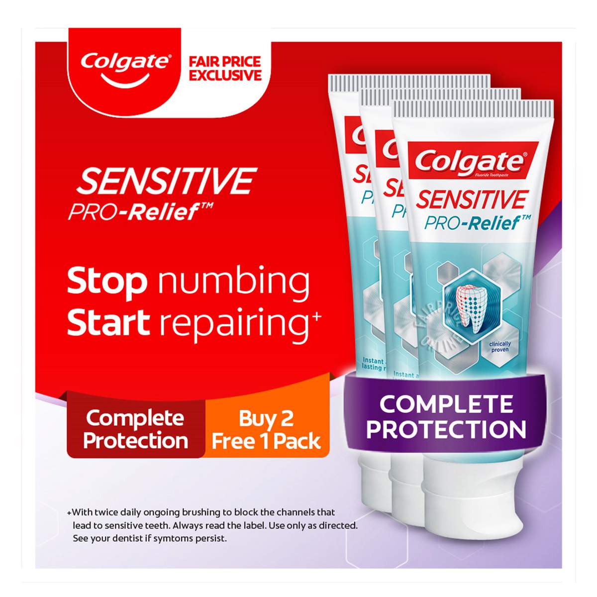 Colgate Sensitive Pro-Relief Toothpaste - Complete Protection | NTUC ...