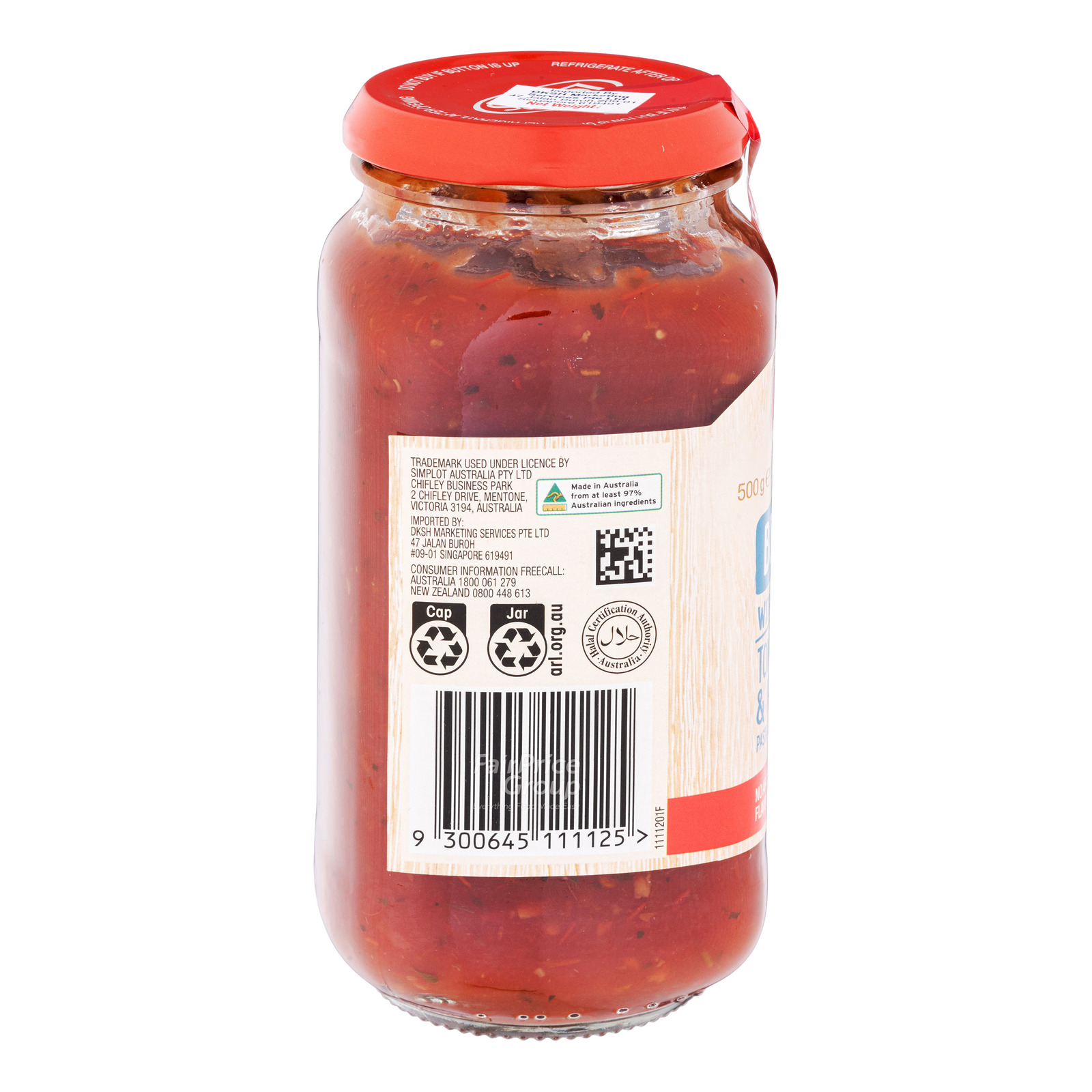 Leggo’s Pasta Sauce - Bolognese (Chunky Tomato, Garlic & Herbs) | NTUC ...