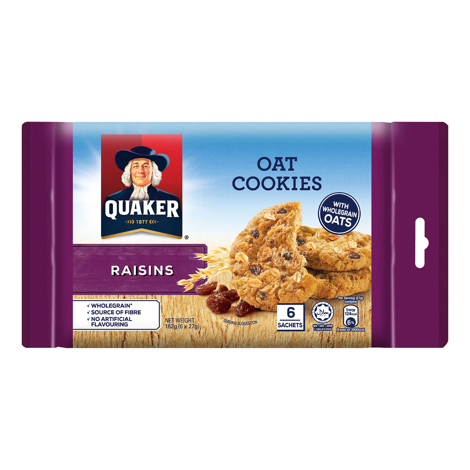 Quaker Oats - Raisins Oat Cookies | NTUC FairPrice