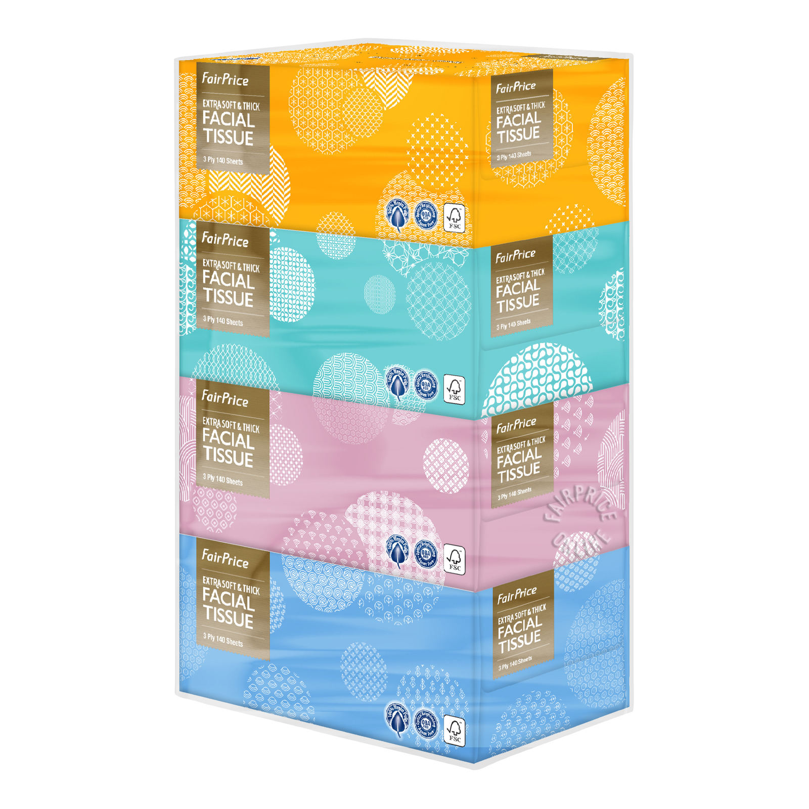FairPrice Facial Tissue Box (3ply) | NTUC FairPrice