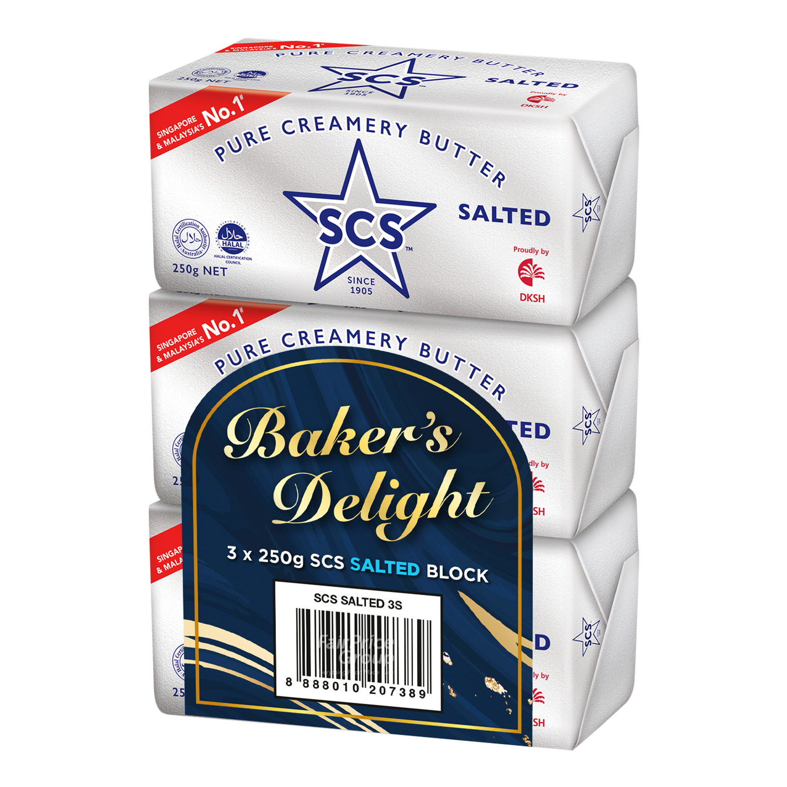 SCS Pure Creamery Butter Block - Salted | NTUC FairPrice