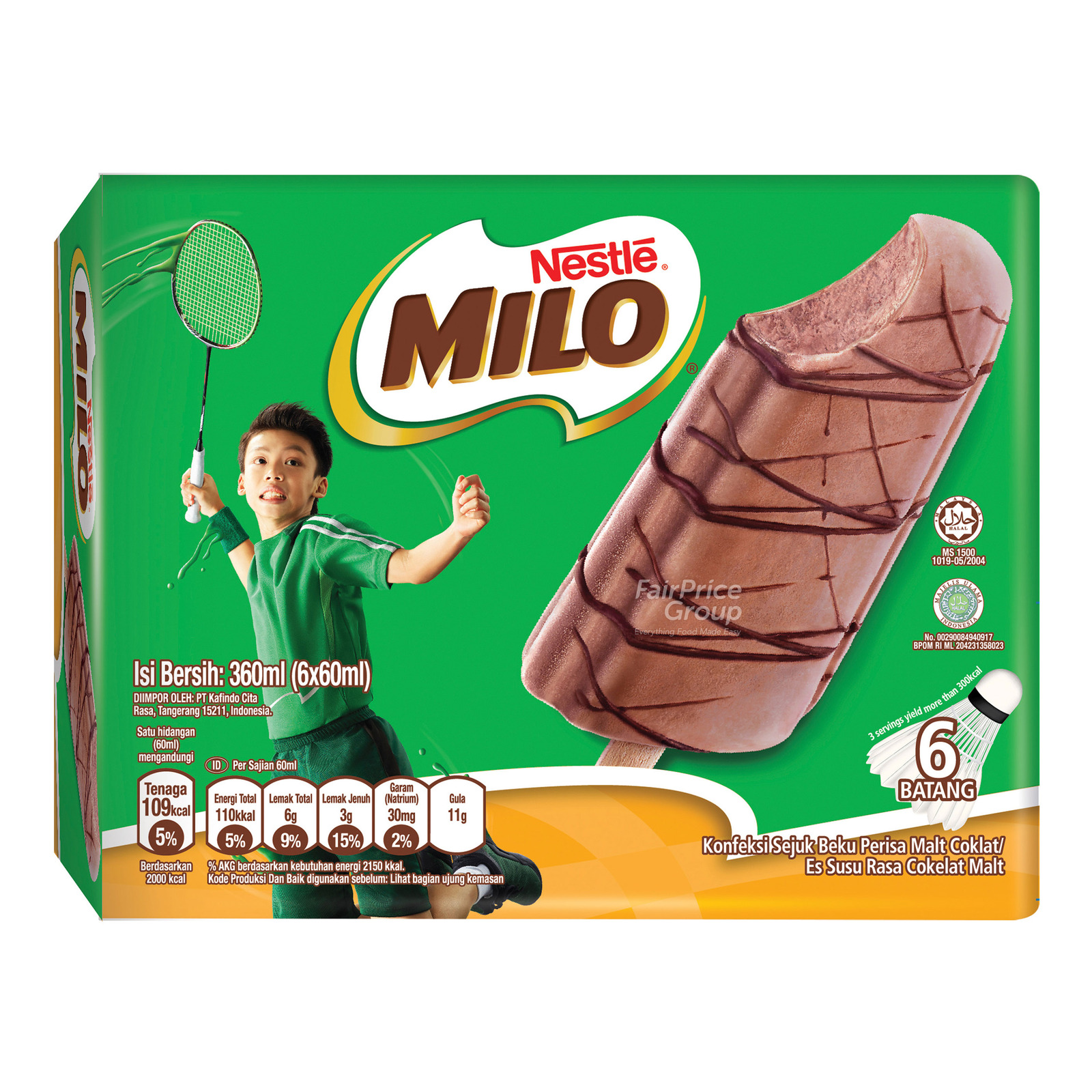 Nestle Ice Cream Sticks - Milo | NTUC FairPrice