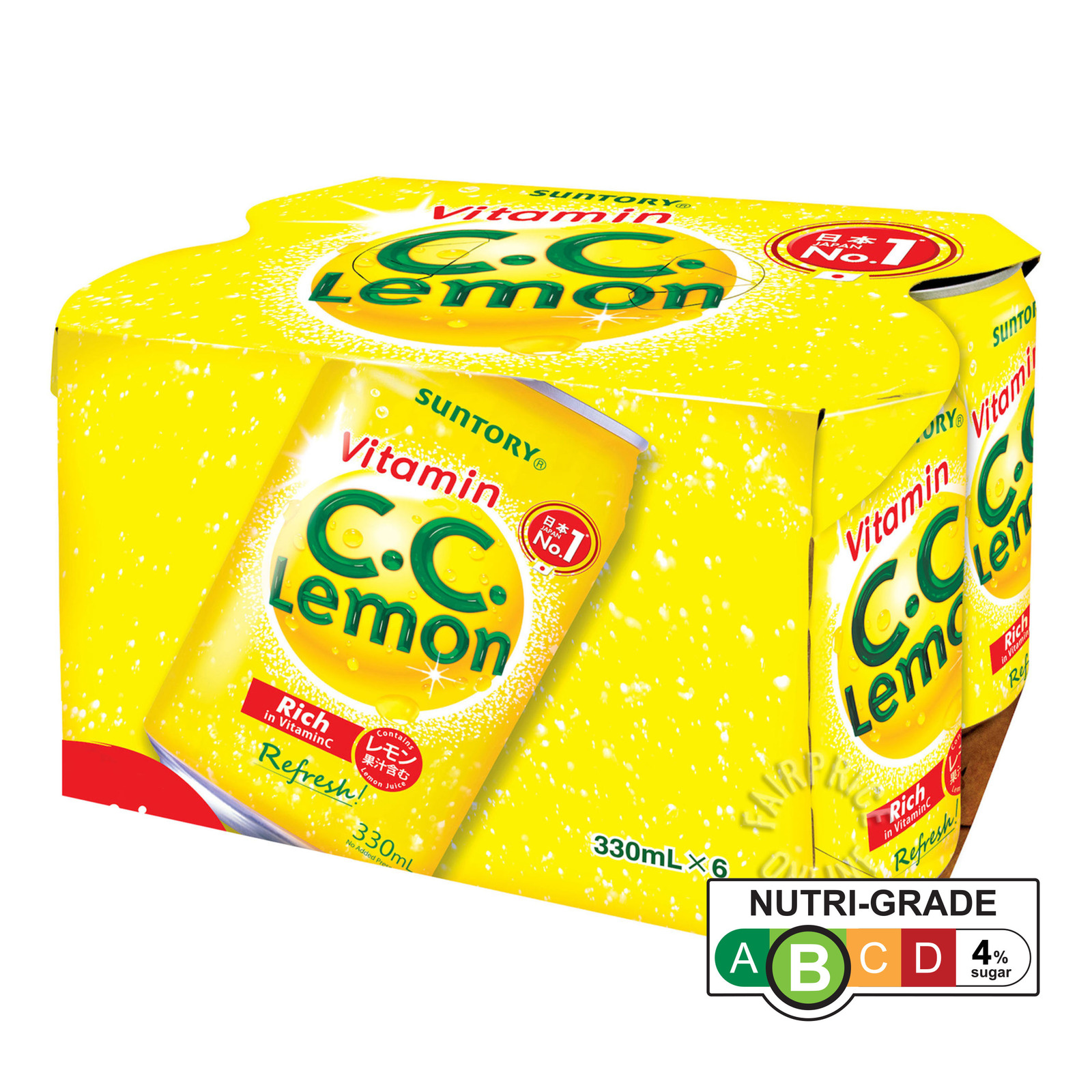 Suntory Can Drink - Vitamin C.C. Lemon | NTUC FairPrice