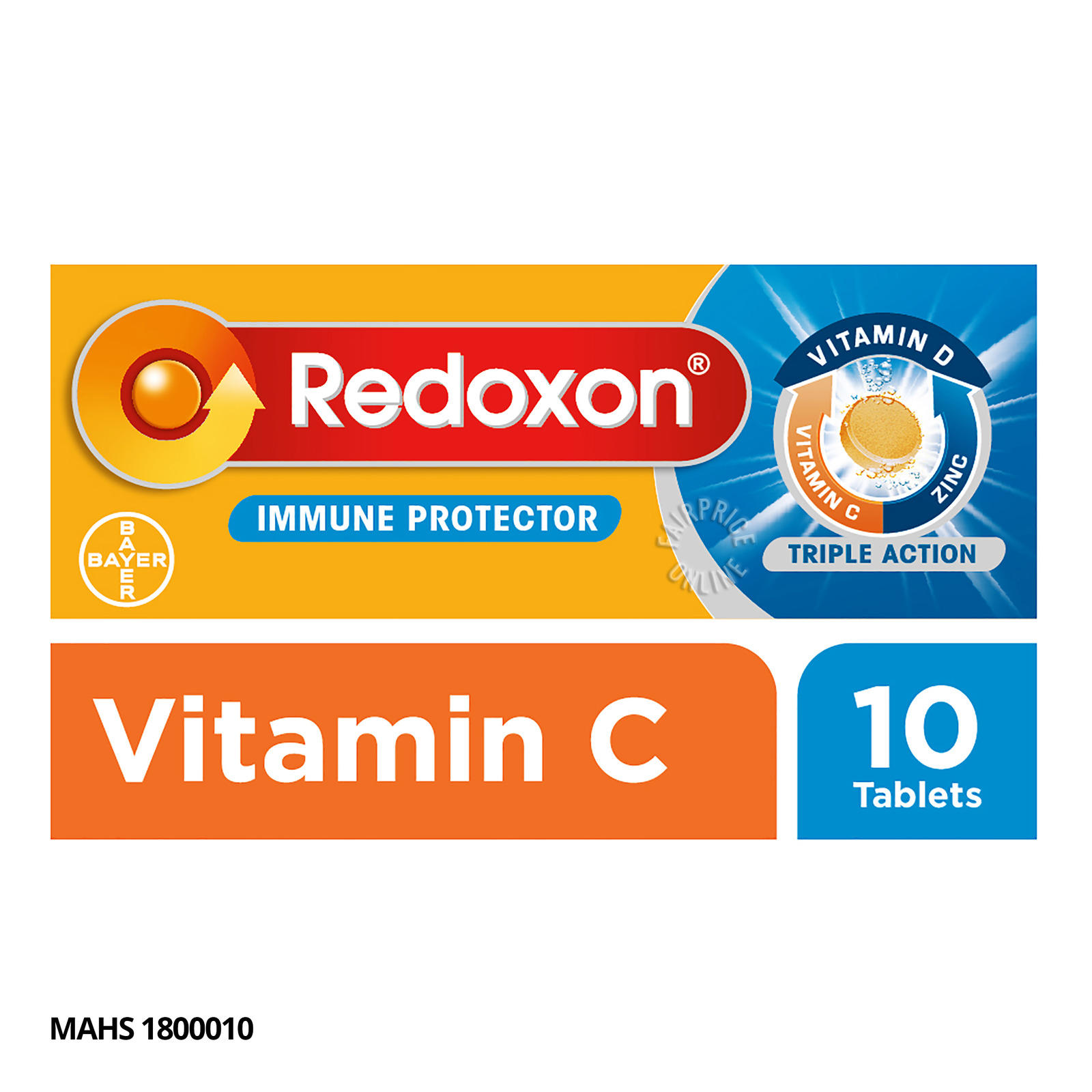Redoxon Triple Action Effervescent Tablets - Orange | NTUC FairPrice