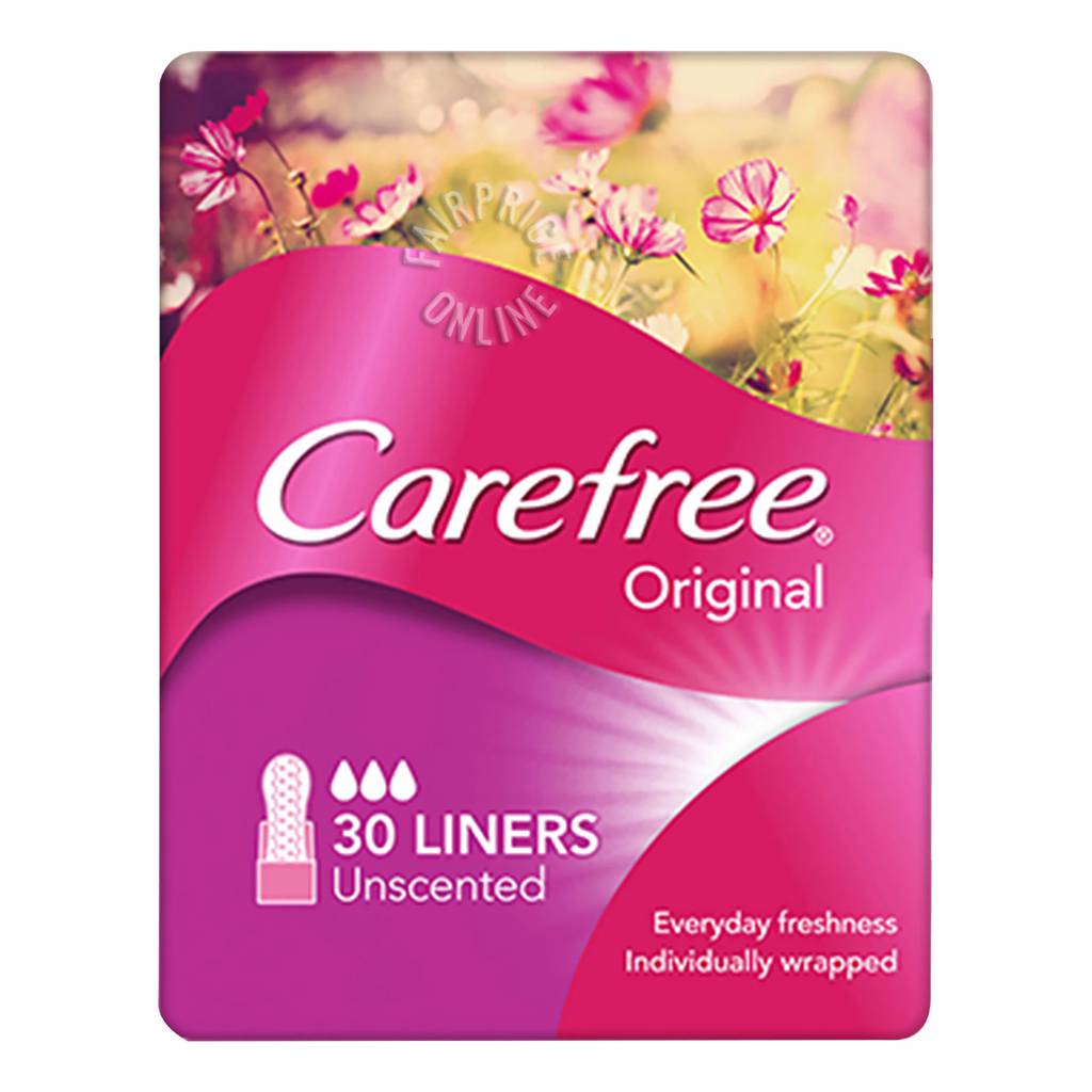 Carefree Original Pantiliners - Unscented | NTUC FairPrice