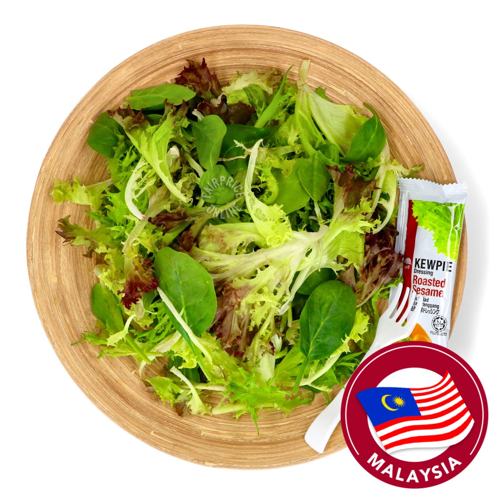 Live Well Ready to Eat Salad - Spinach Symphony | NTUC FairPrice
