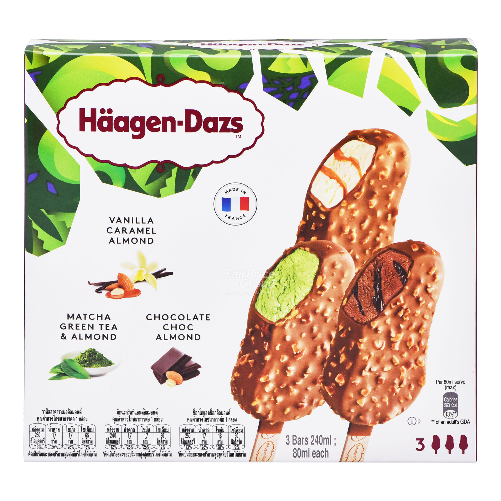 Haagen-Dazs Stickbar Ice Cream - Assorted | NTUC FairPrice