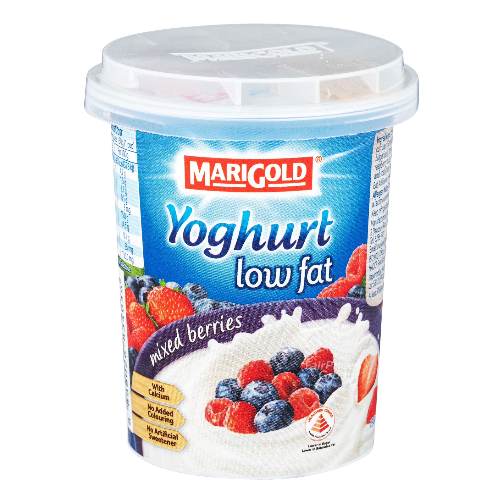 Marigold Low Fat Yoghurt - Mixed Berries | NTUC FairPrice