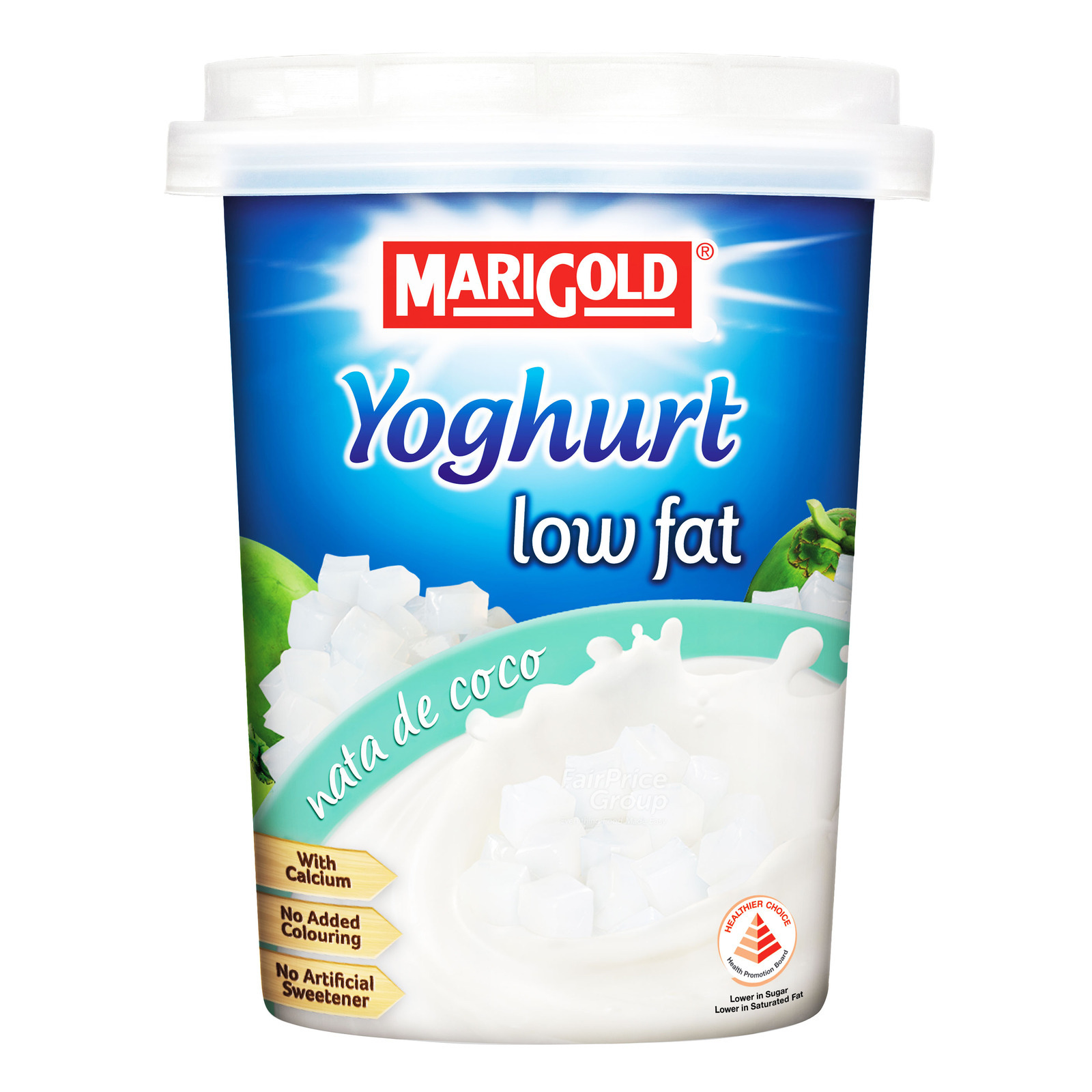 Marigold Low Fat Yoghurt - Nata de Coco | NTUC FairPrice