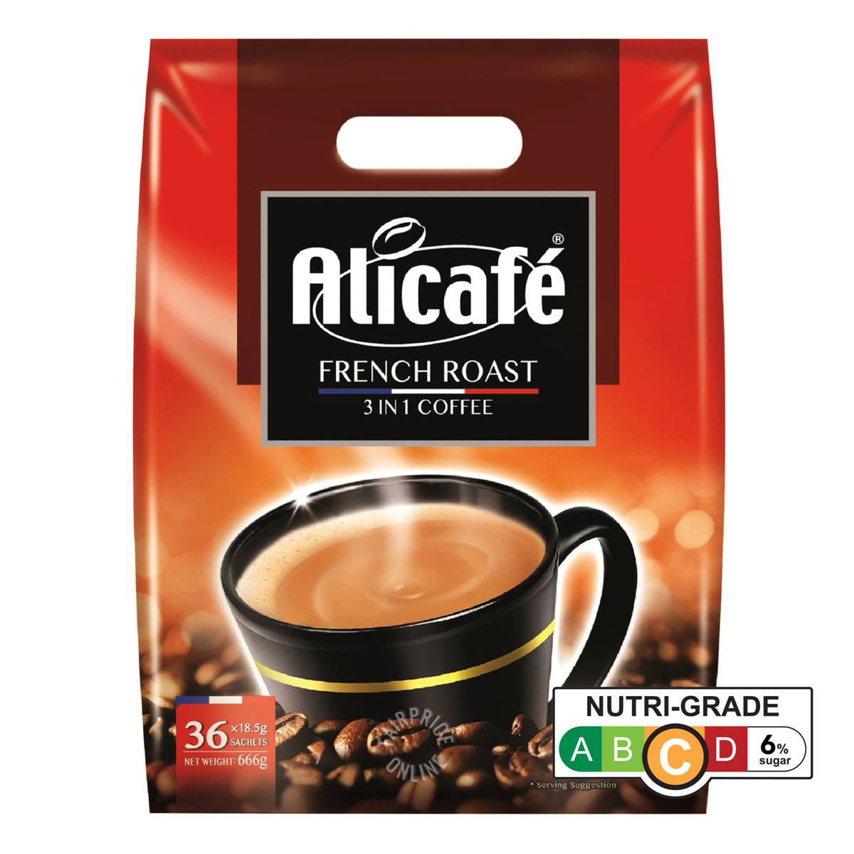 Alicafe 3 in 1 Coffee Bag - French Roast | NTUC FairPrice
