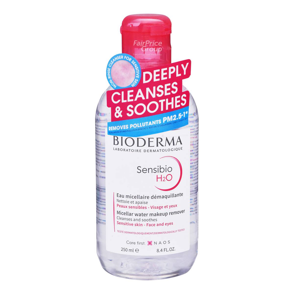 Bioderma Sensibio H2O Make-up Removing Micelle Solution | NTUC FairPrice