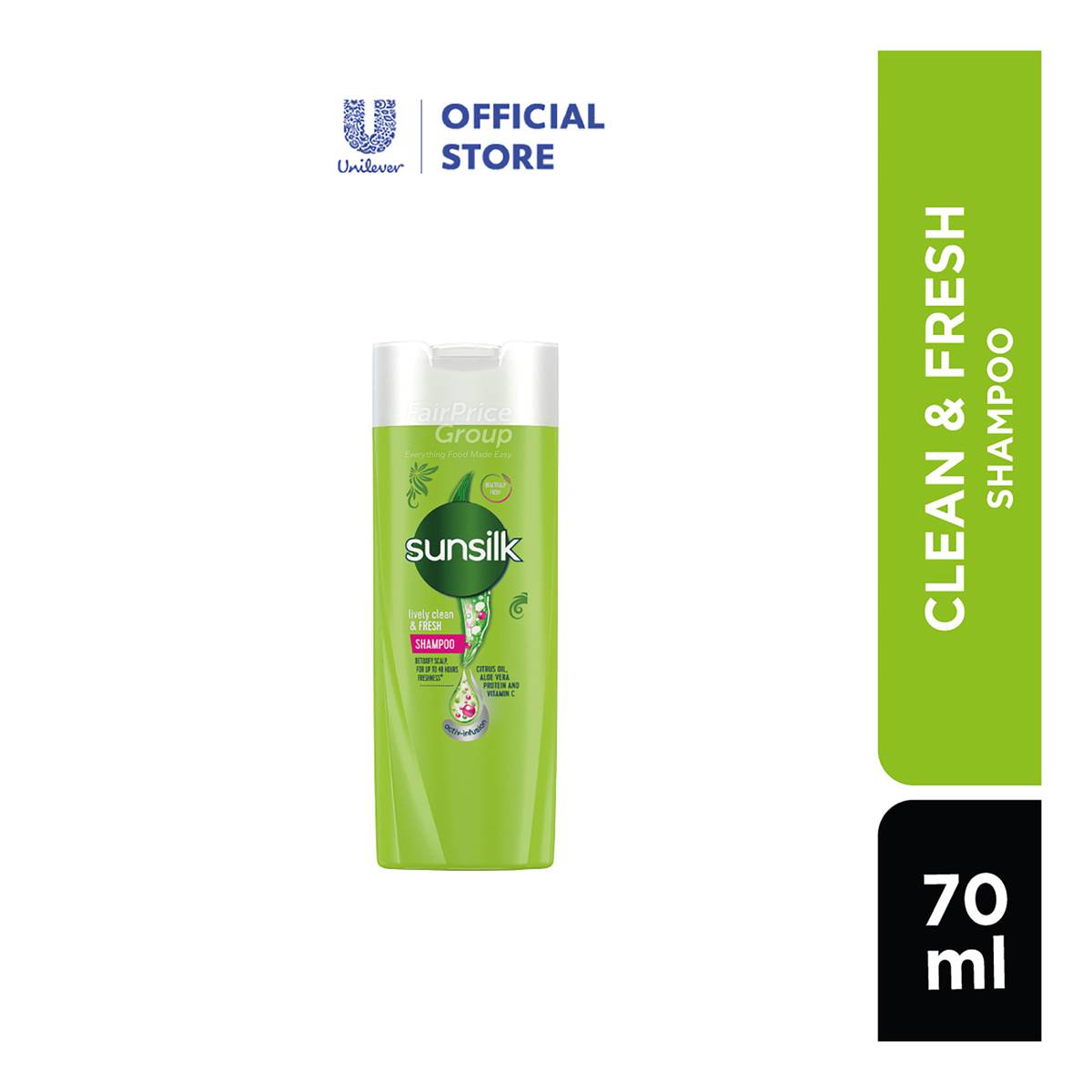 Sunsilk Shampoo - Lively Clean & Fresh | NTUC FairPrice