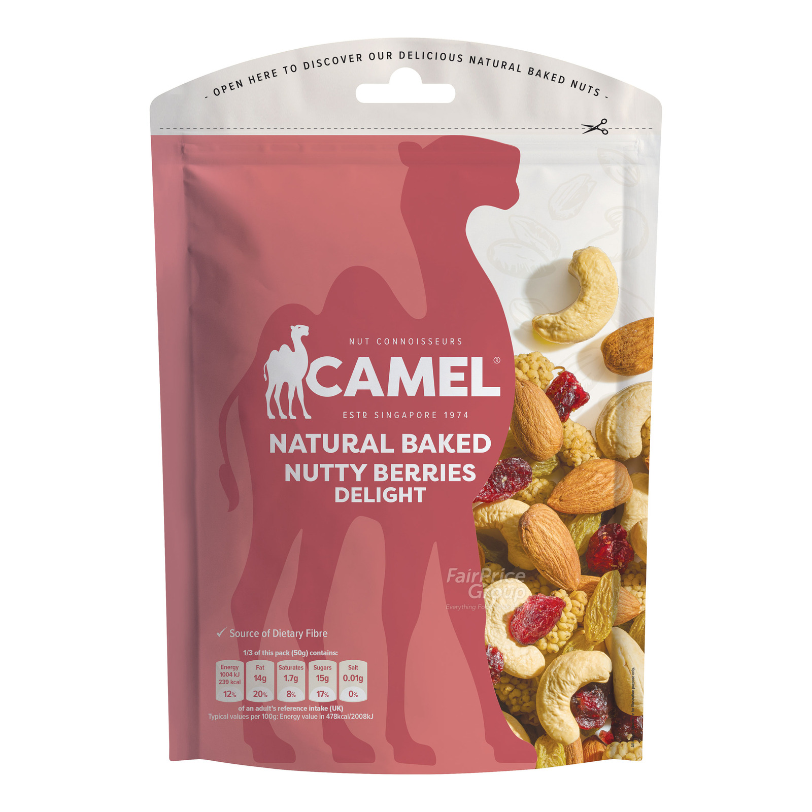 Camel Natural Nutty Berries Delight | NTUC FairPrice