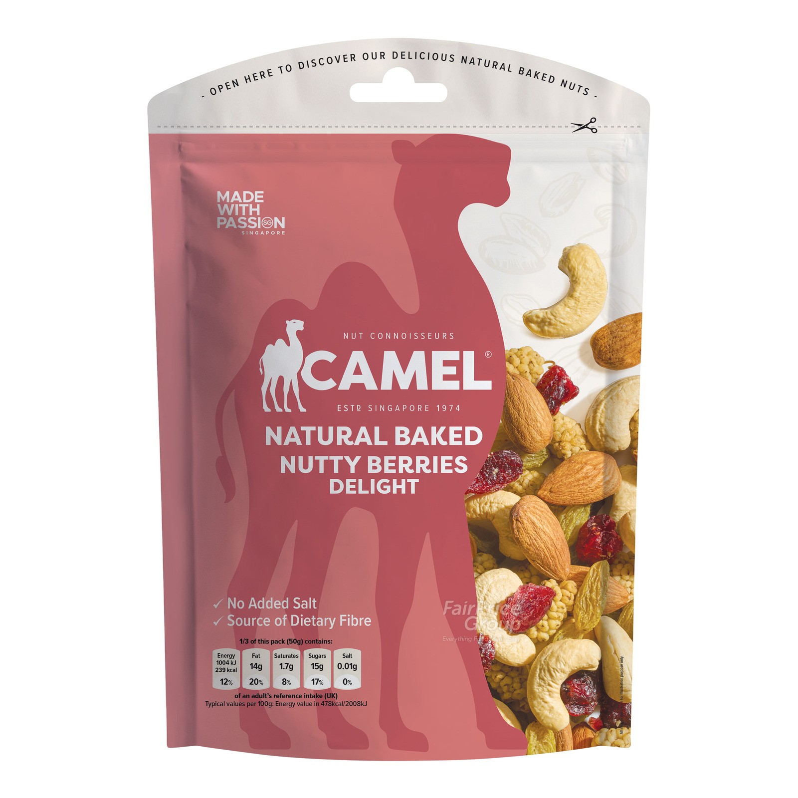 Camel Natural Nutty Berries Delight | NTUC FairPrice