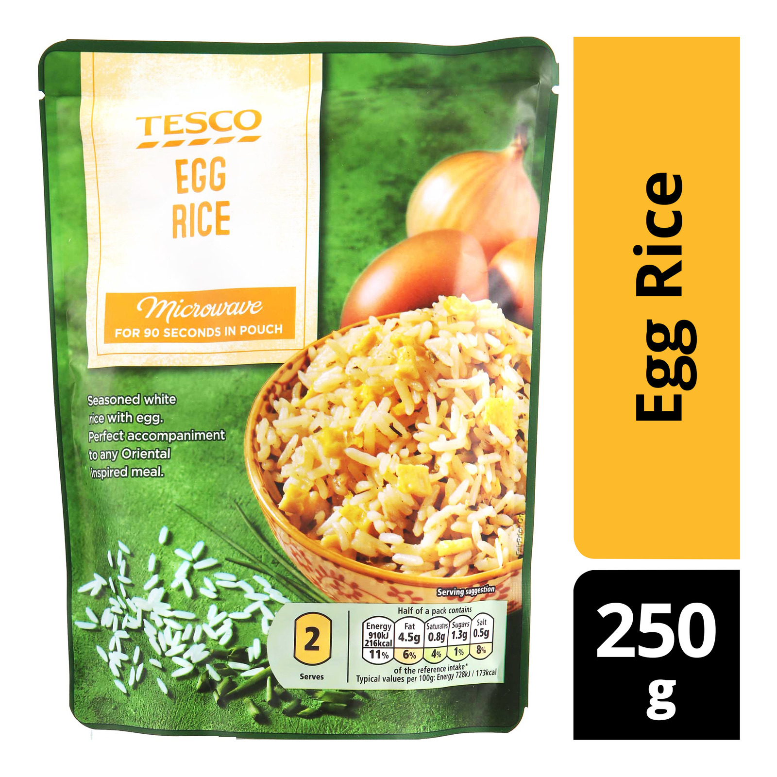 Tesco Microwave Meal in Pouch - Egg Rice | NTUC FairPrice