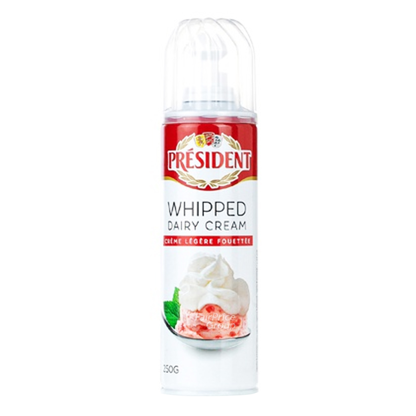 President Whipped Dairy Cream | NTUC FairPrice