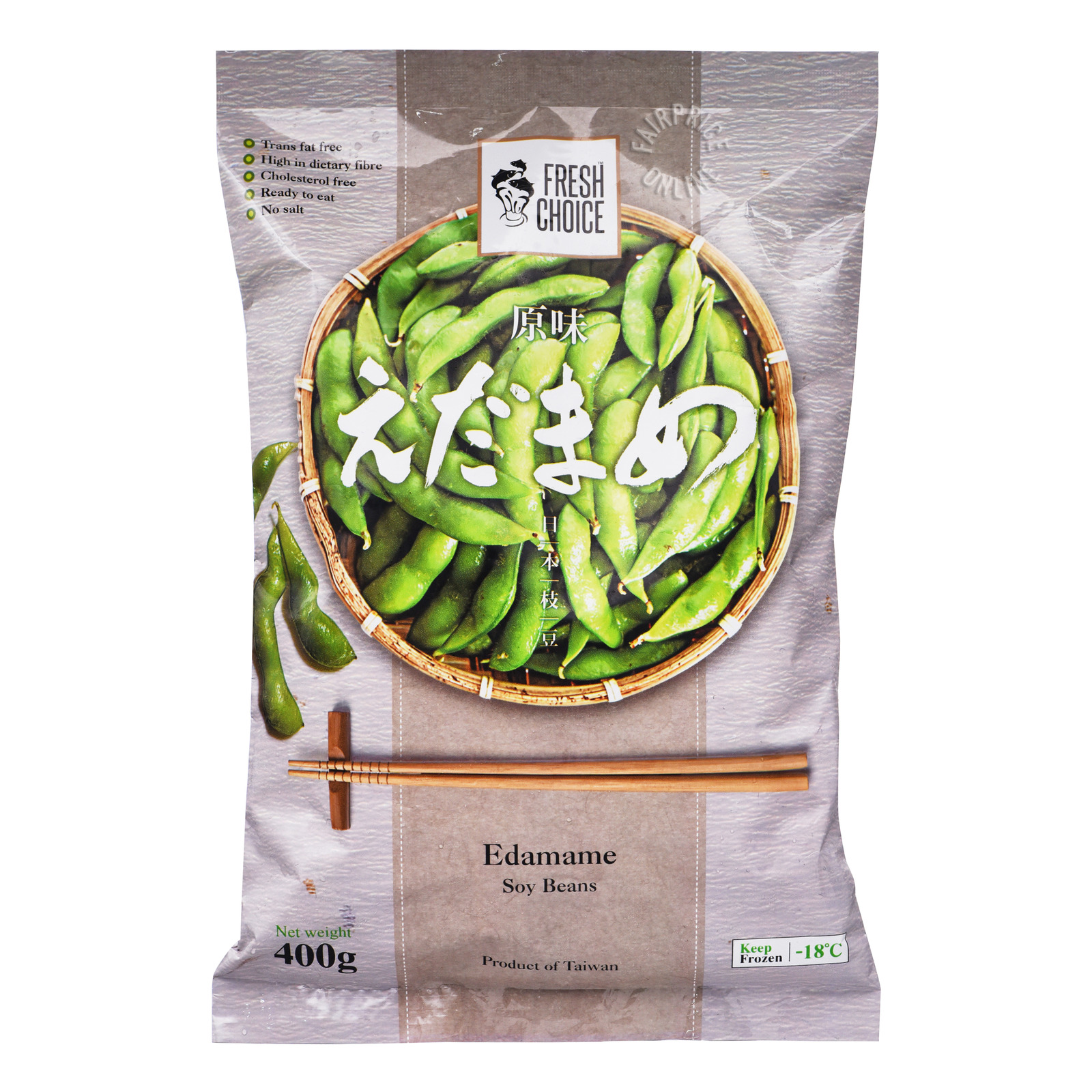 Fresh Choice Frozen Edamame Soya Bean - Original | NTUC FairPrice