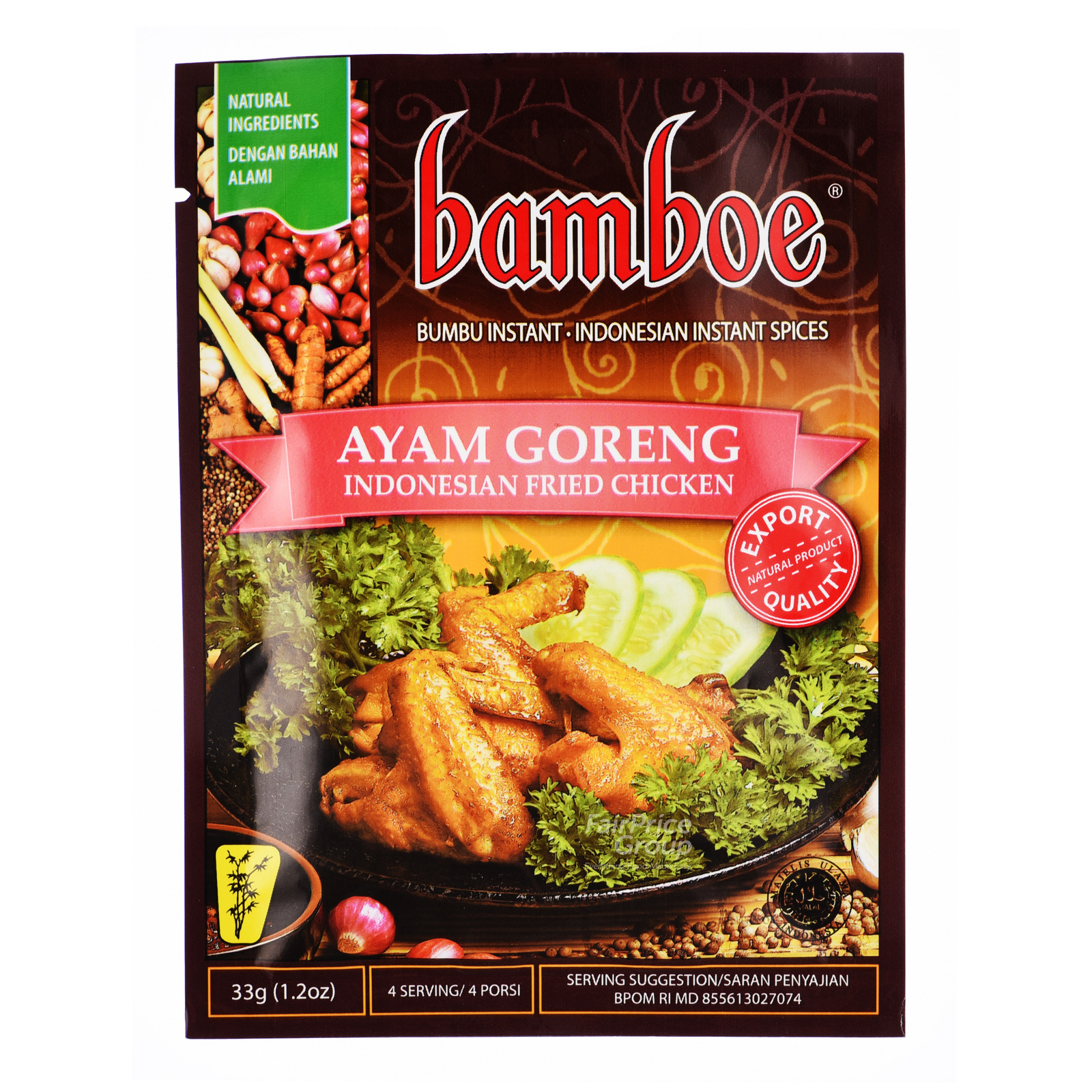 Bamboe Instant Spices - Ayam Goreng (Indonesian Fried Chicken) | NTUC ...