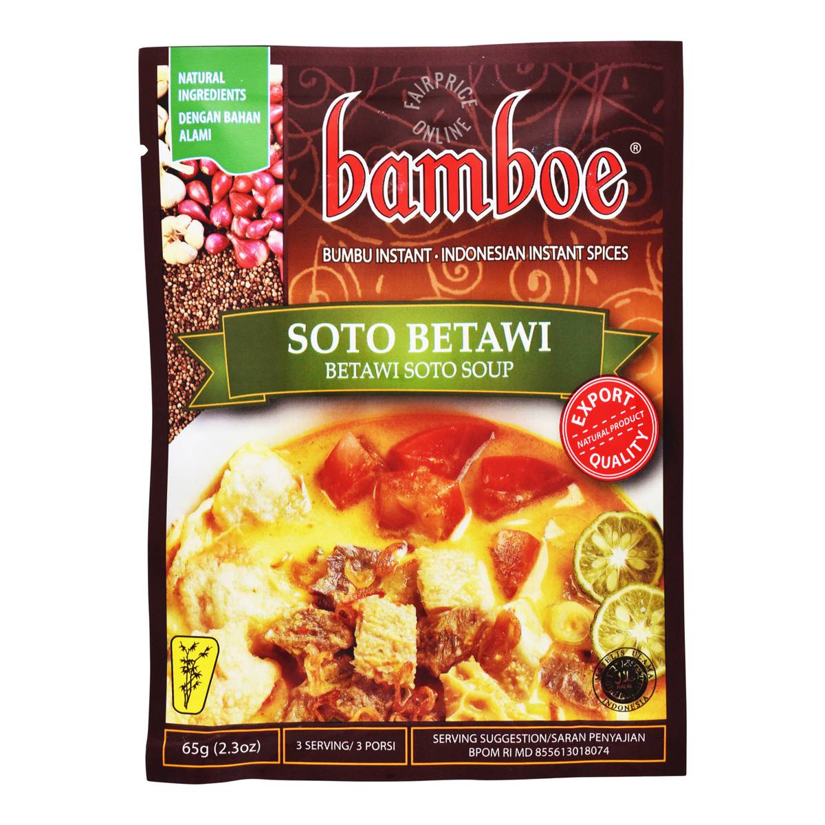 Bamboe Instant Soup Spices - Betawi Soto | NTUC FairPrice