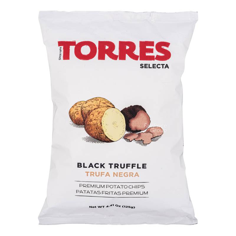 Torres Selecta Premium Potato Chips - Black Truffle | NTUC FairPrice