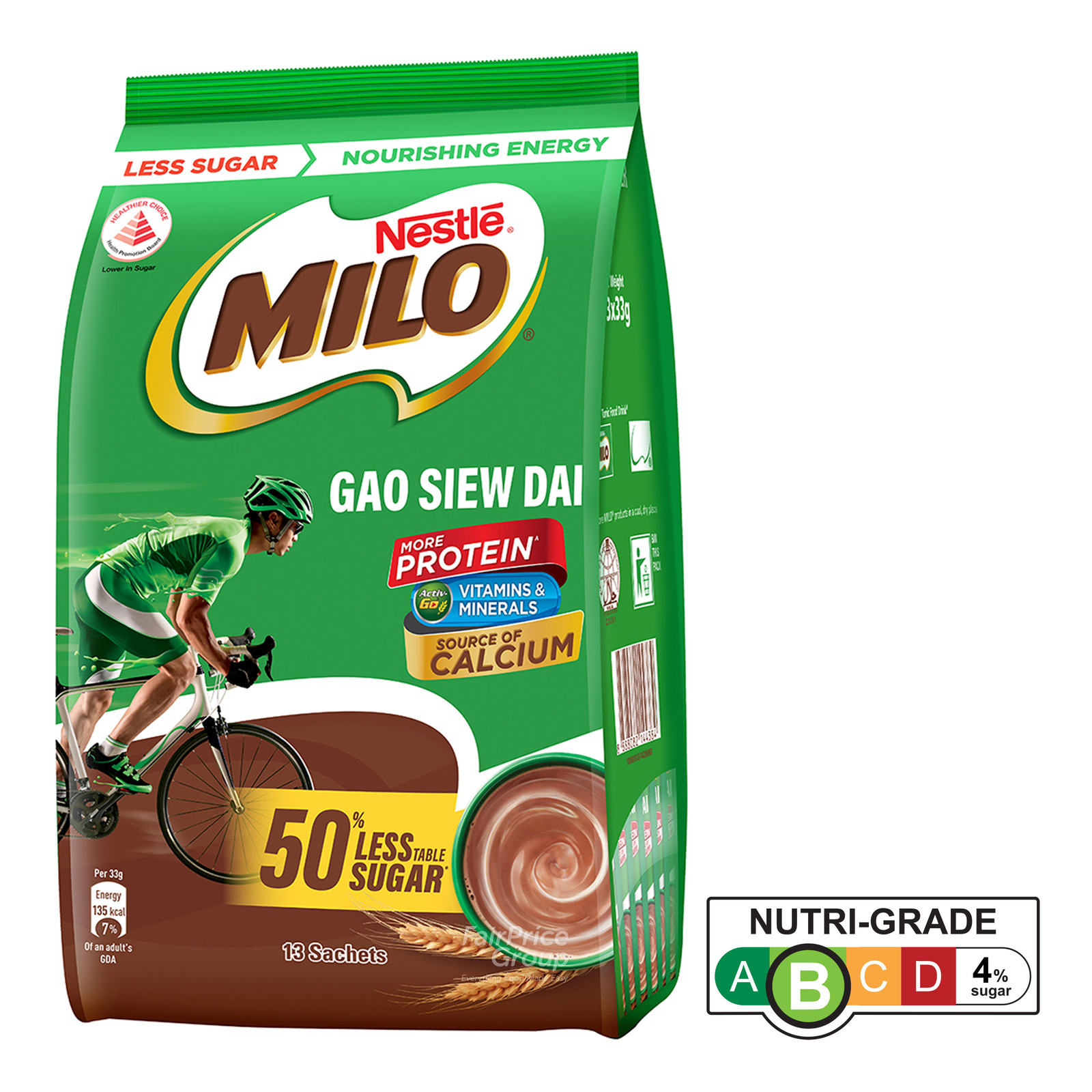 Milo Instant Chocolate Malt with Milk - Gao Siew Dai | NTUC FairPrice