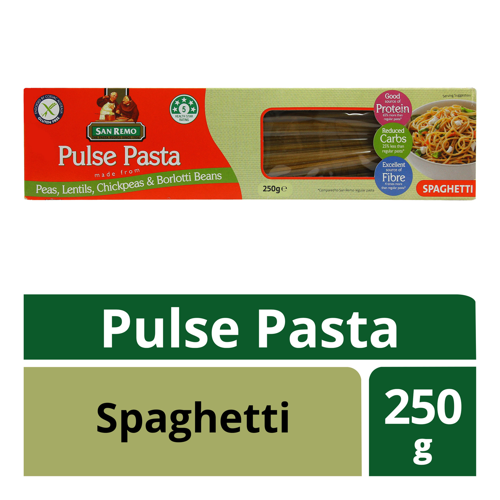 San Remo Pulse Pasta - Spaghetti | NTUC FairPrice