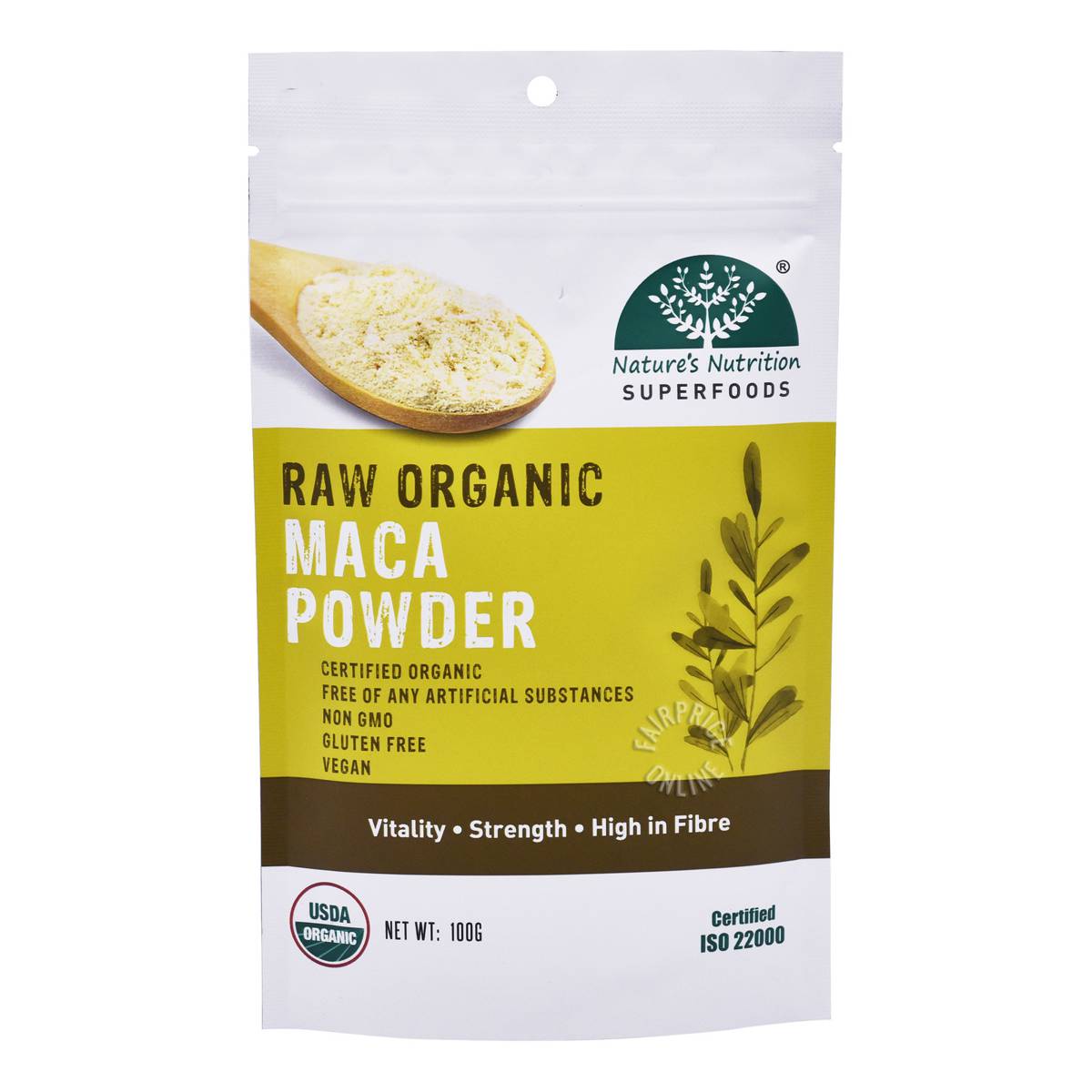 Nature's Nutrition Superfoods - Raw Organic Maca Powder | NTUC FairPrice