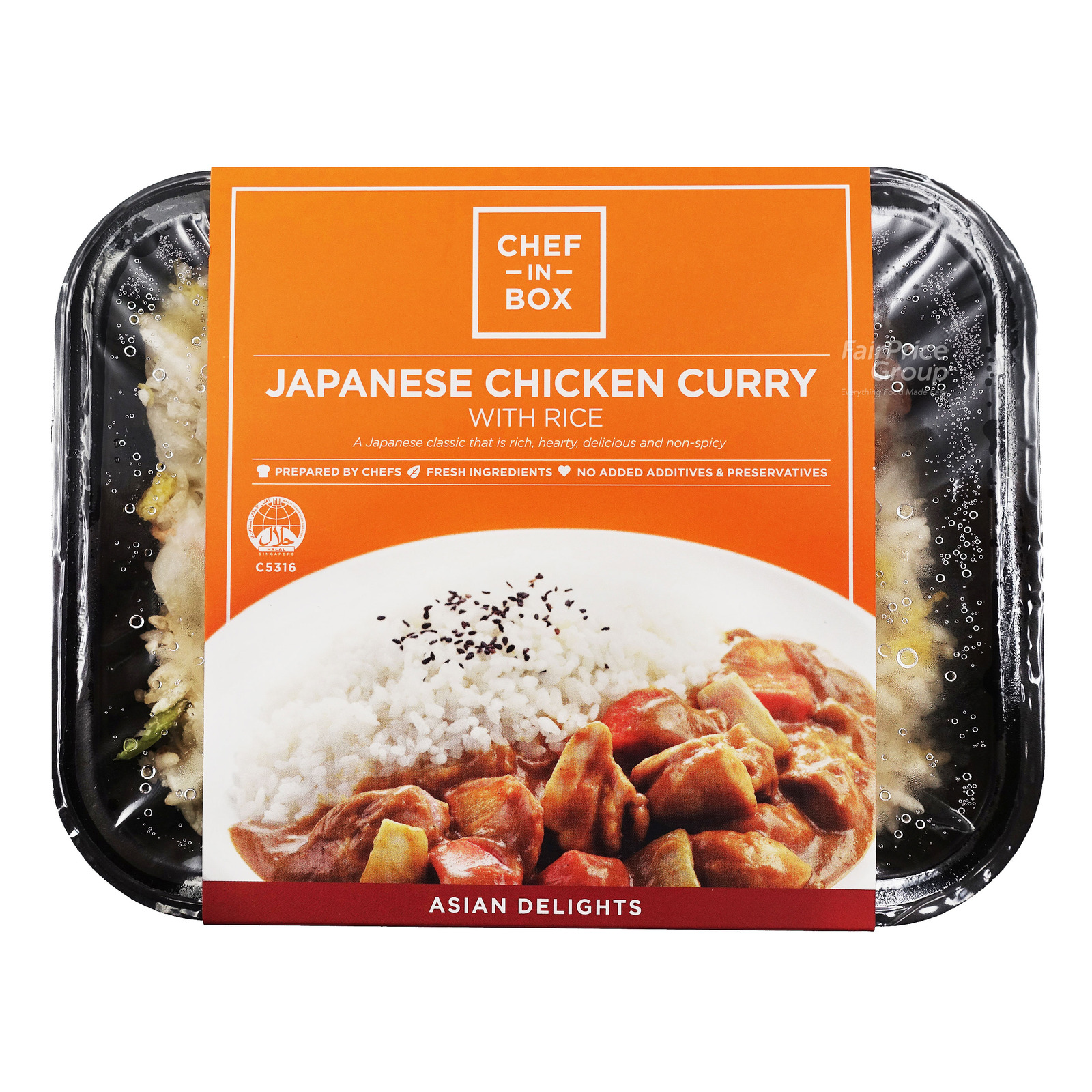 Chef-in-Box Ready Meal - Japanese Chicken Curry with Rice | NTUC FairPrice