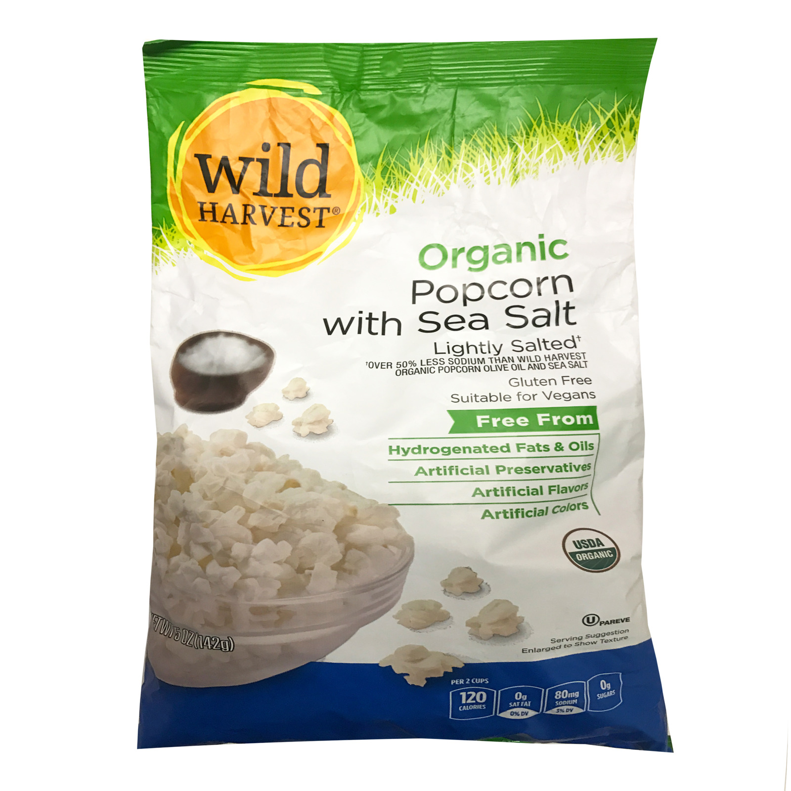 Wild Harvest Organic Popcorn with Sea Salt - Lightly Salted | NTUC ...