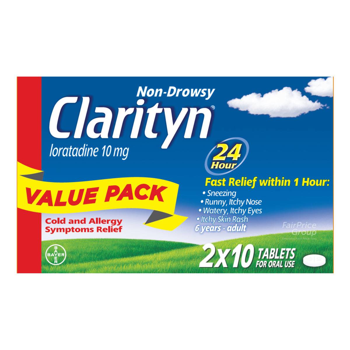 Clarityn 24hr Allergy Relief | NTUC FairPrice