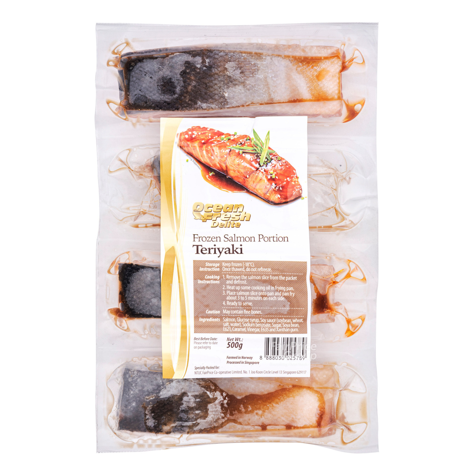 Ocean Fresh Delite Frozen Salmon Portion - Teriyaki | NTUC FairPrice