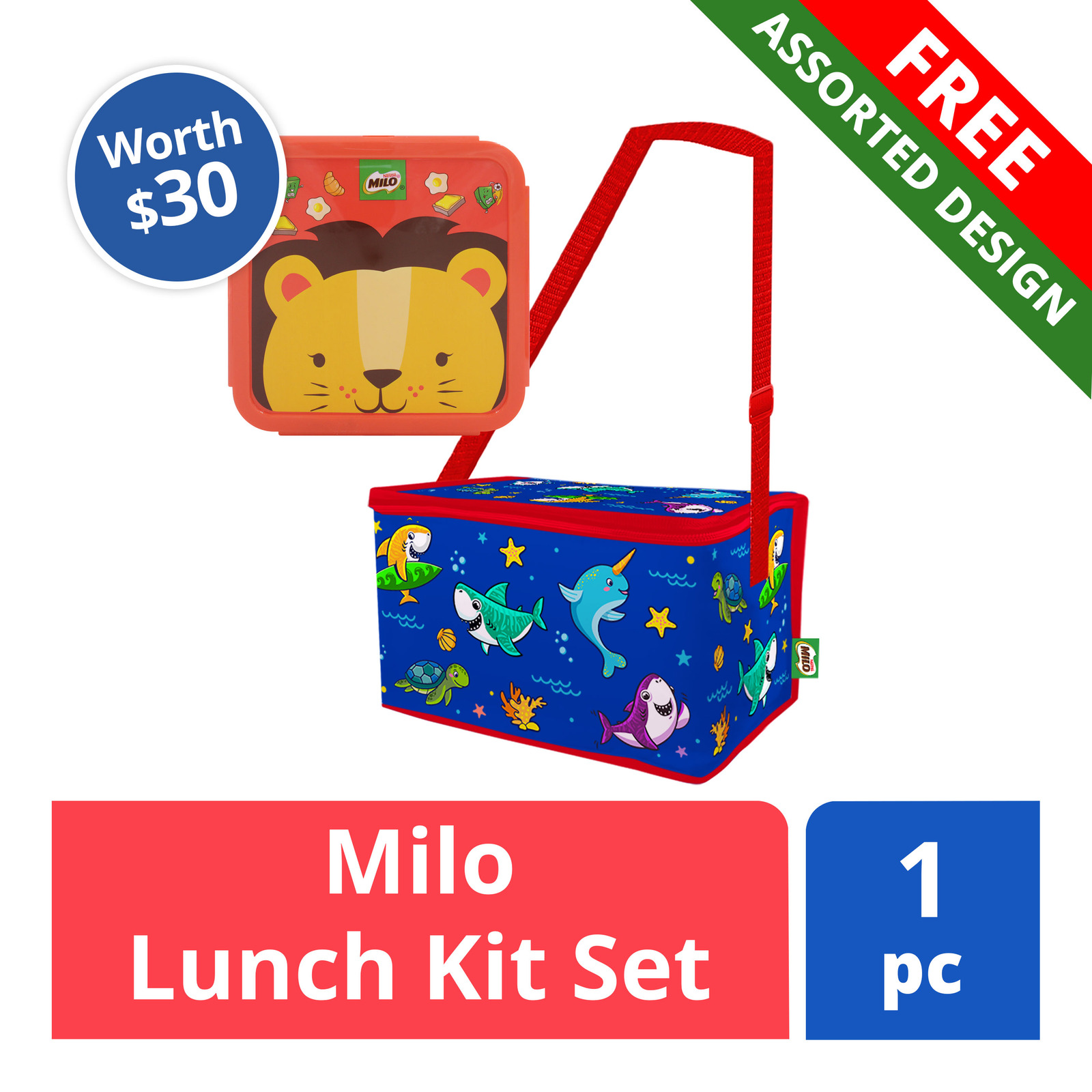 FREE Milo lunch kit set (worth $30) | NTUC FairPrice